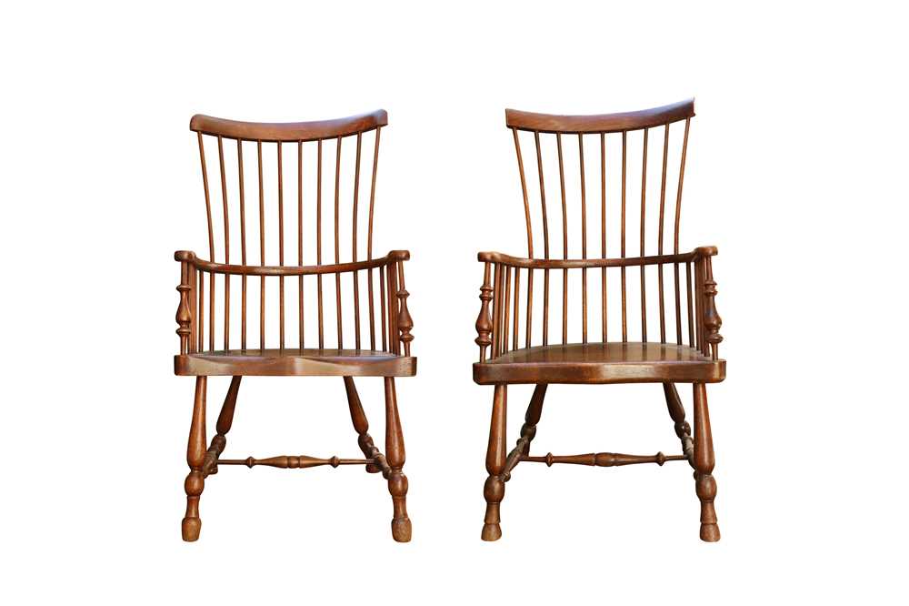 Lot 216 - A NEAR PAIR OF RARE MID 19TH CENTURY