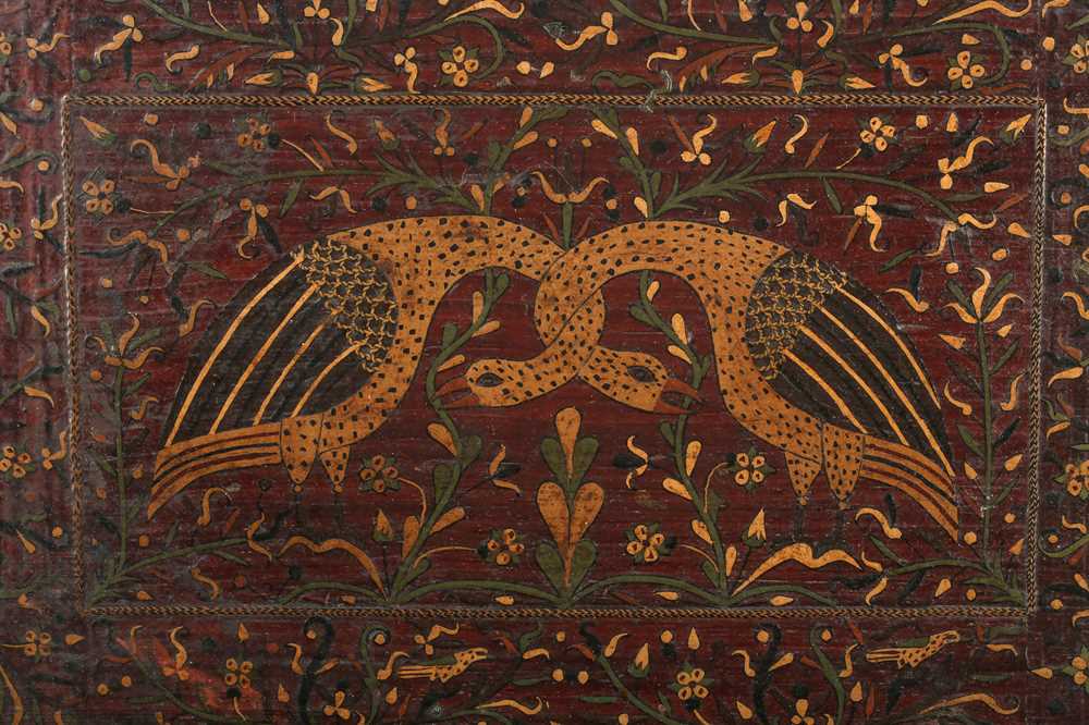 Lot 750 - AN HISPANO-COLONIAL BARNIZ DE PASTO TABLE