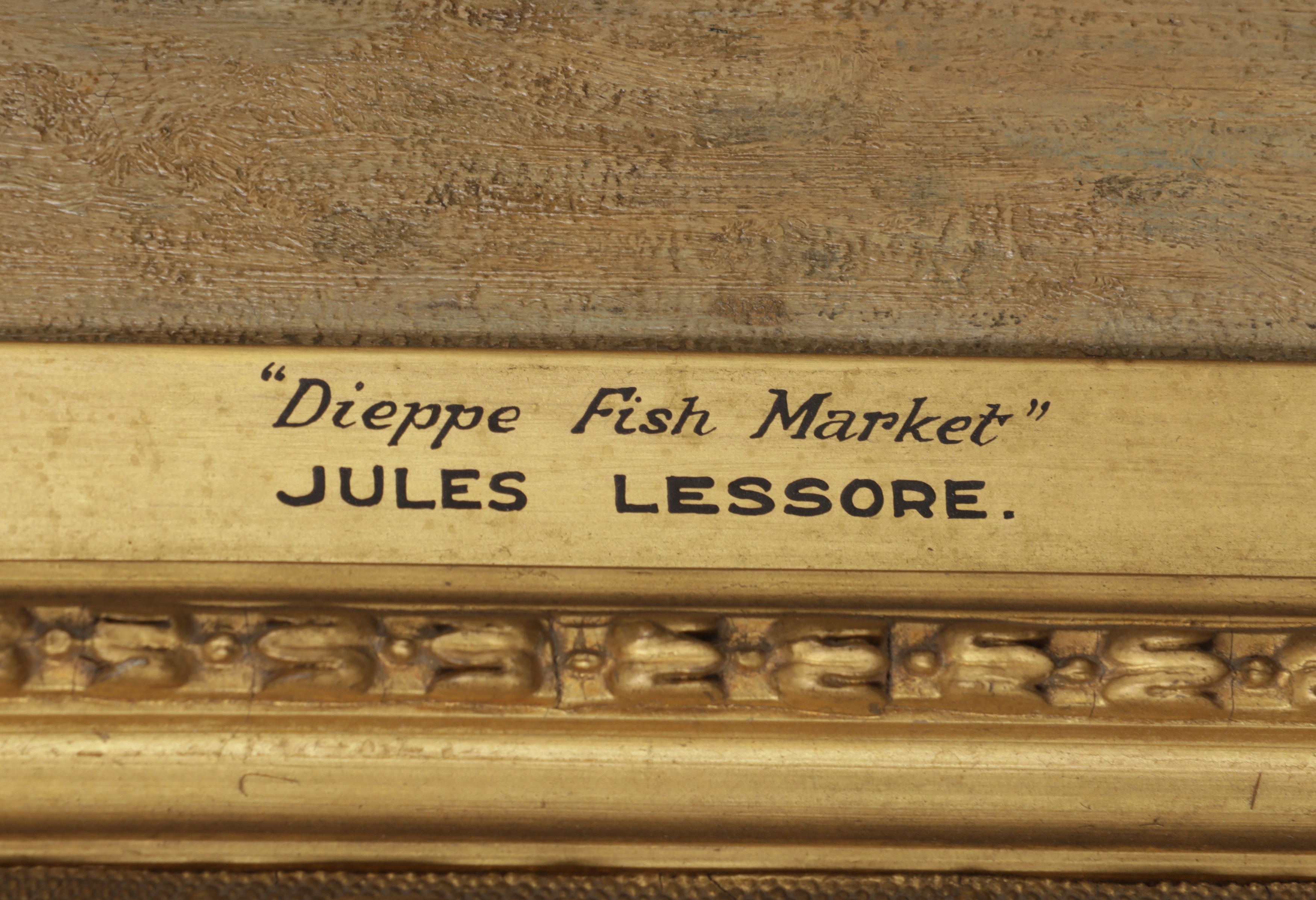 Lot 98 - JULES LESSORE (FRENCH 1849-1892)