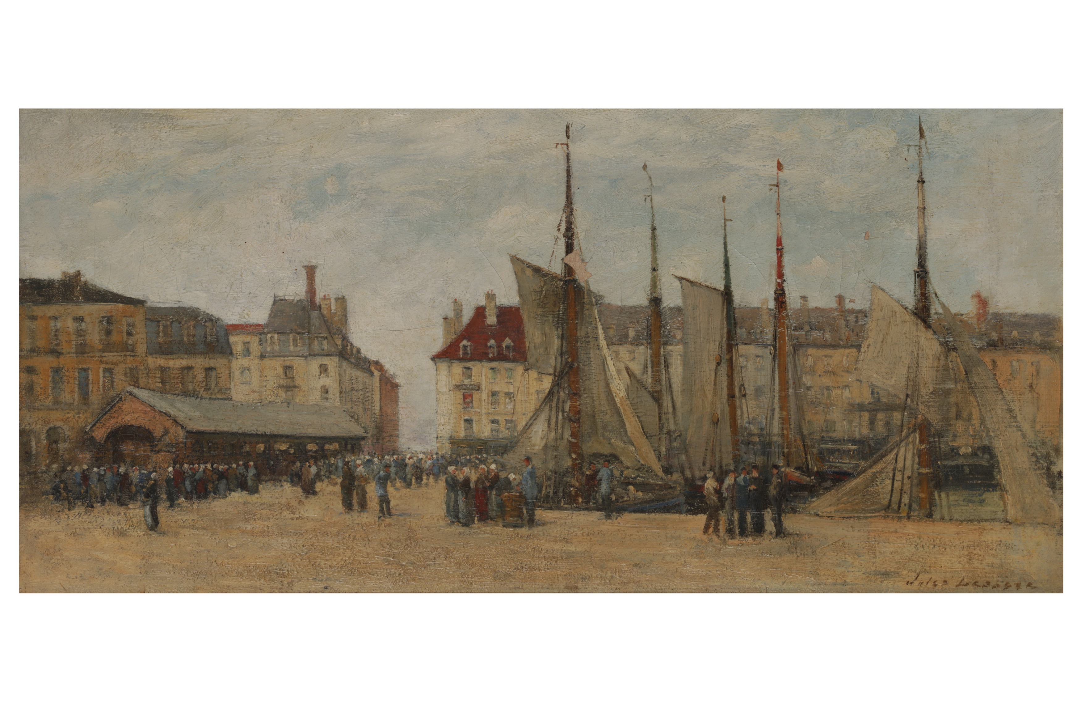 Lot 98 - JULES LESSORE (FRENCH 1849-1892)