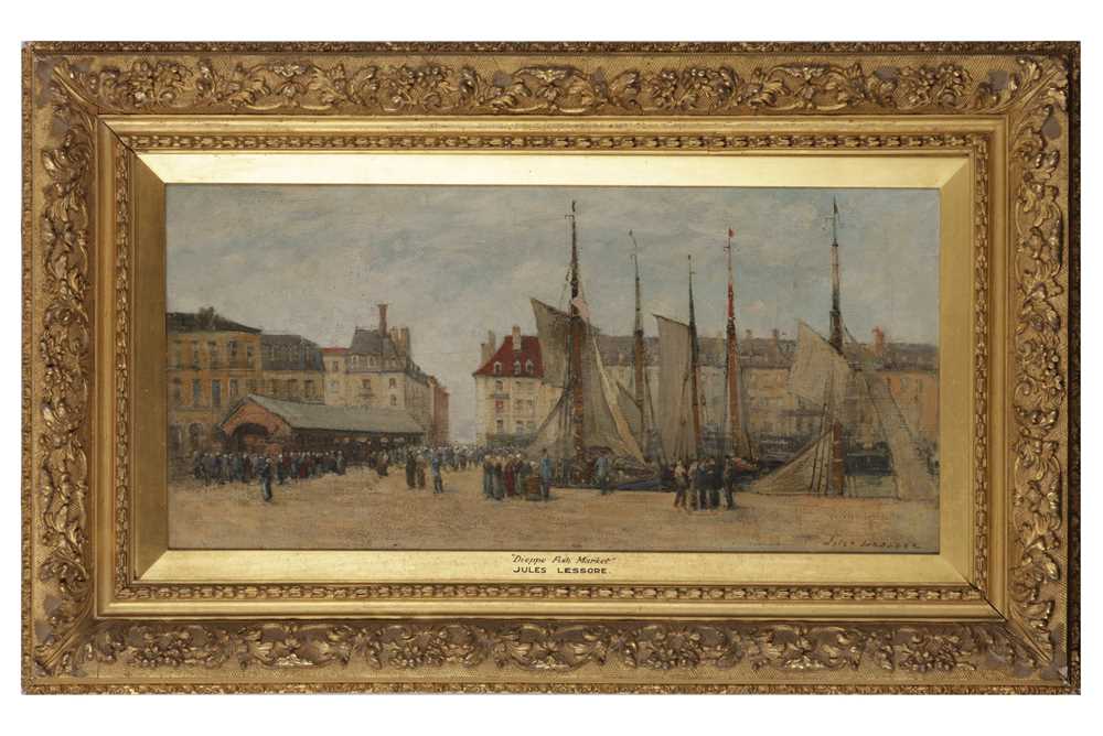 Lot 98 - JULES LESSORE (FRENCH 1849-1892)