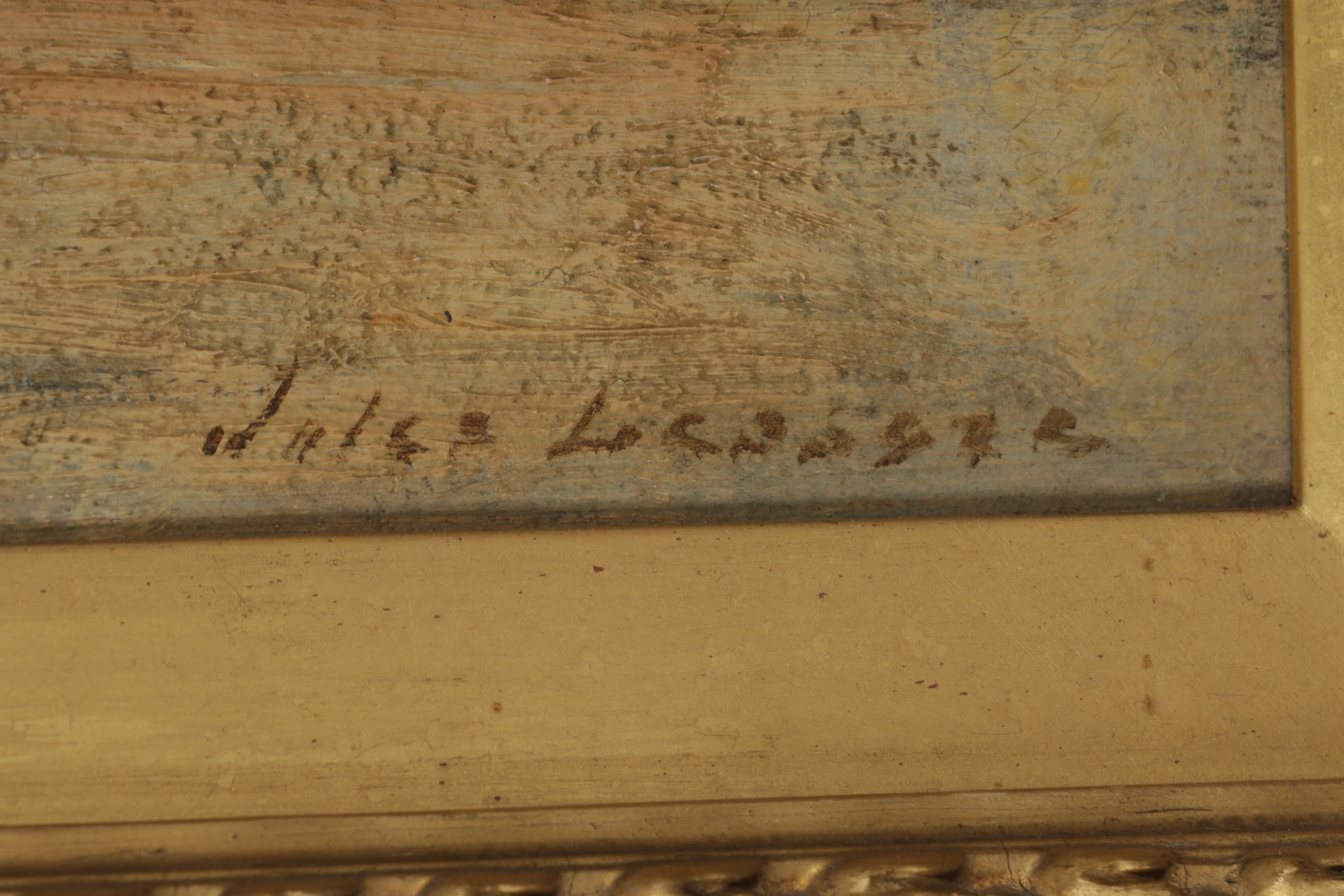 Lot 98 - JULES LESSORE (FRENCH 1849-1892)