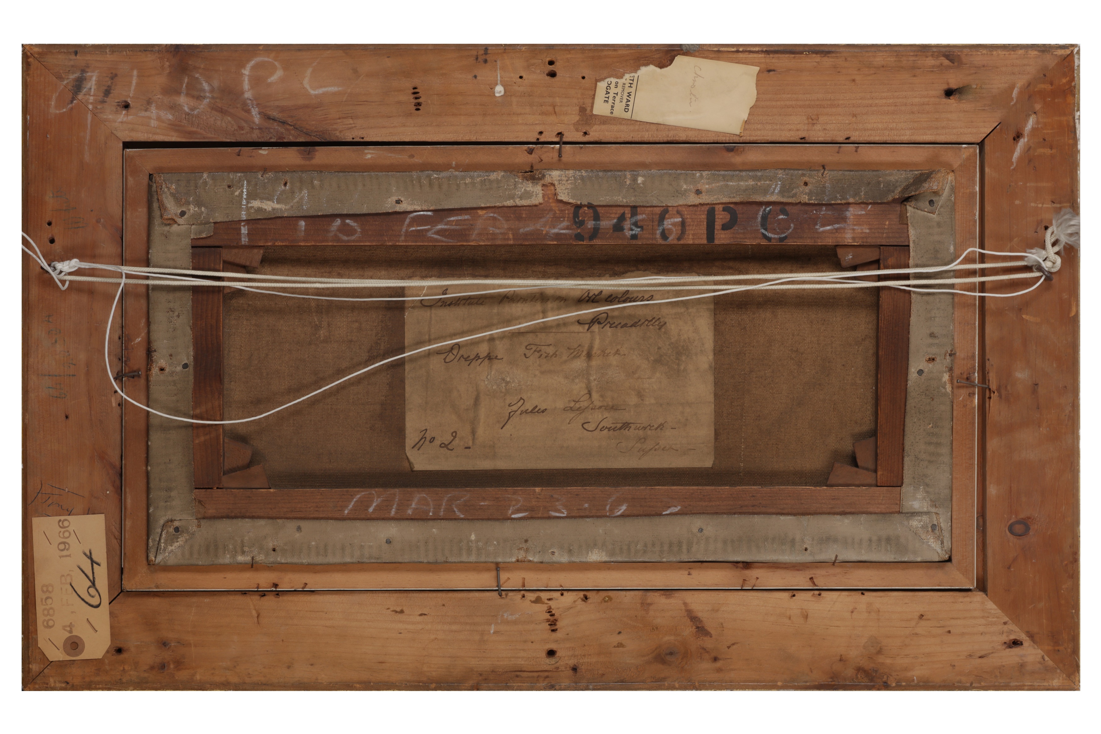 Lot 98 - JULES LESSORE (FRENCH 1849-1892)