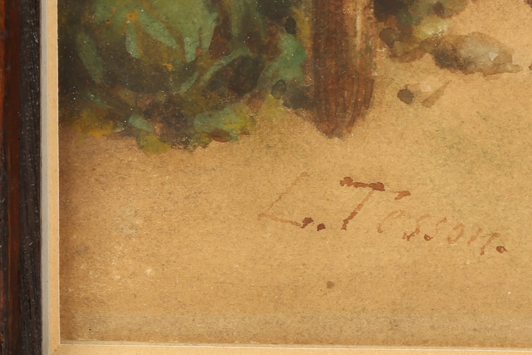 Lot 693 - LOUIS TESSON (FRENCH 1820-1870)