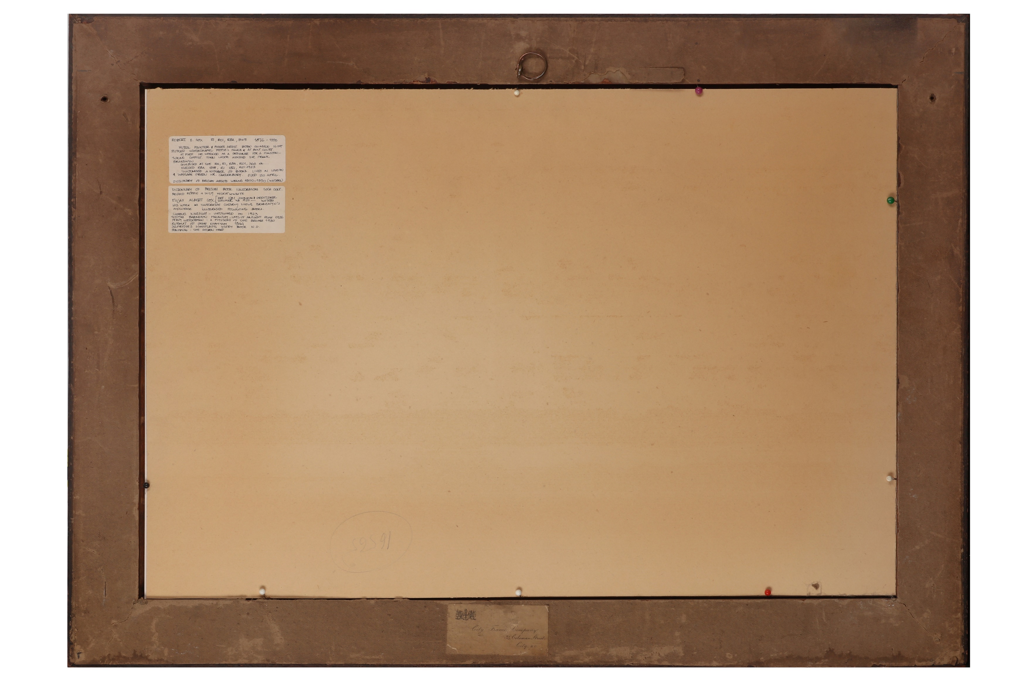 Lot 80 - ELIJAH ALBERT COX (BRITISH 1875-1955)