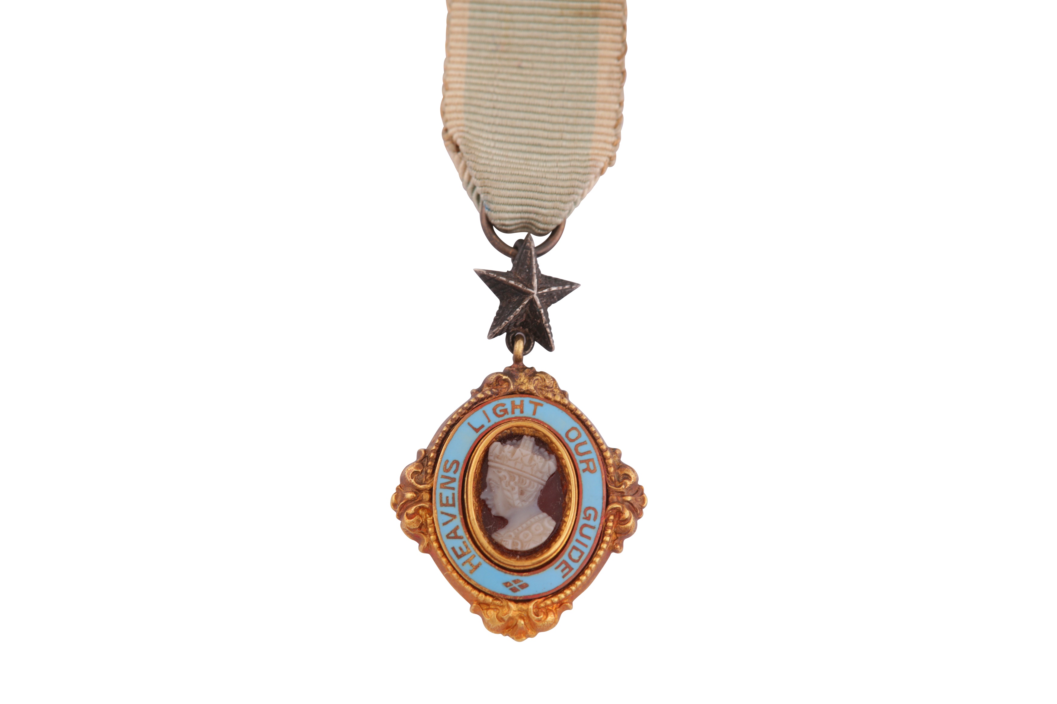 Lot 935 - A VICTORIAN ORDER OF THE STAR OF INDIA DRESS
