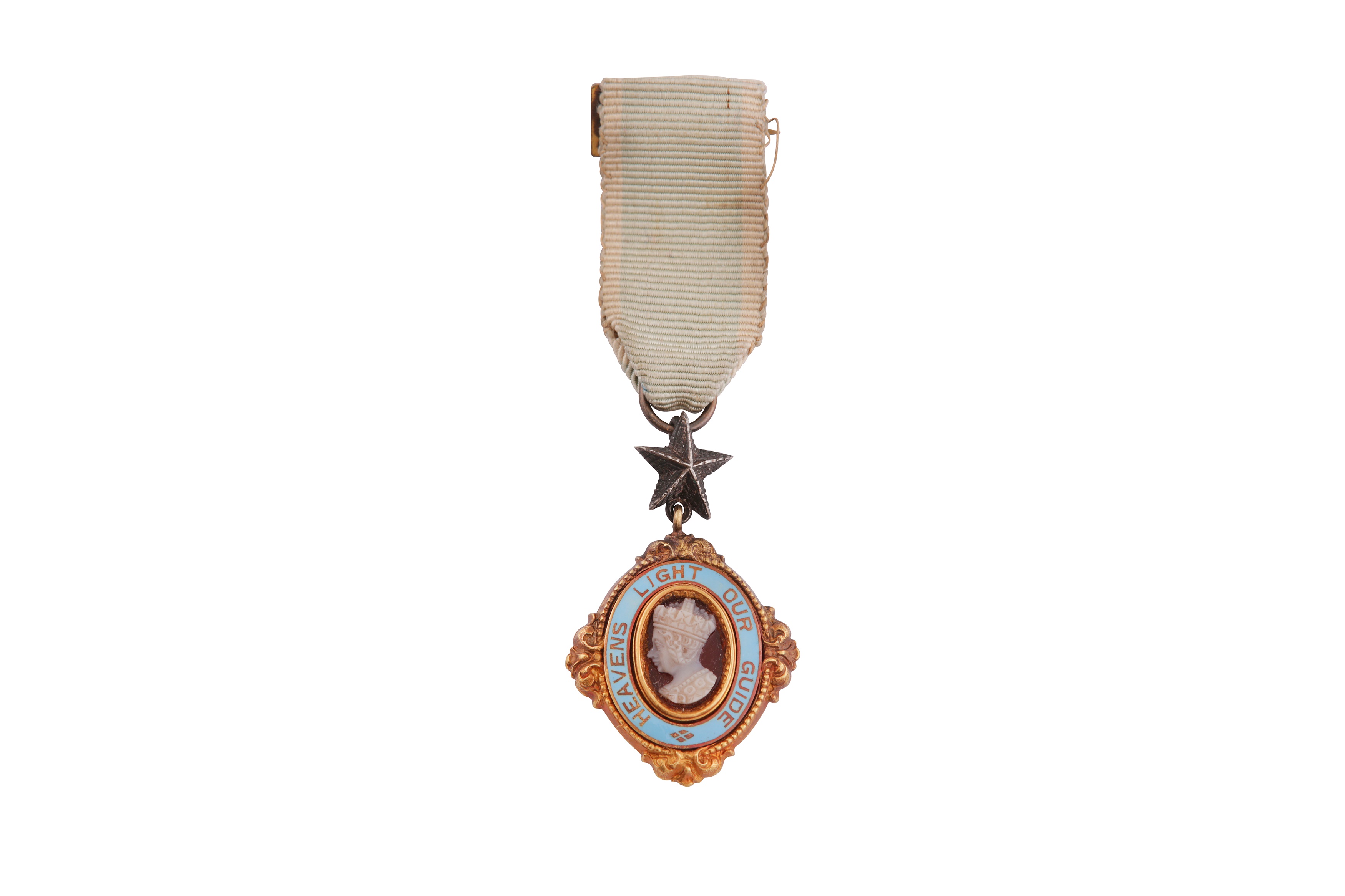 Lot 935 - A VICTORIAN ORDER OF THE STAR OF INDIA DRESS
