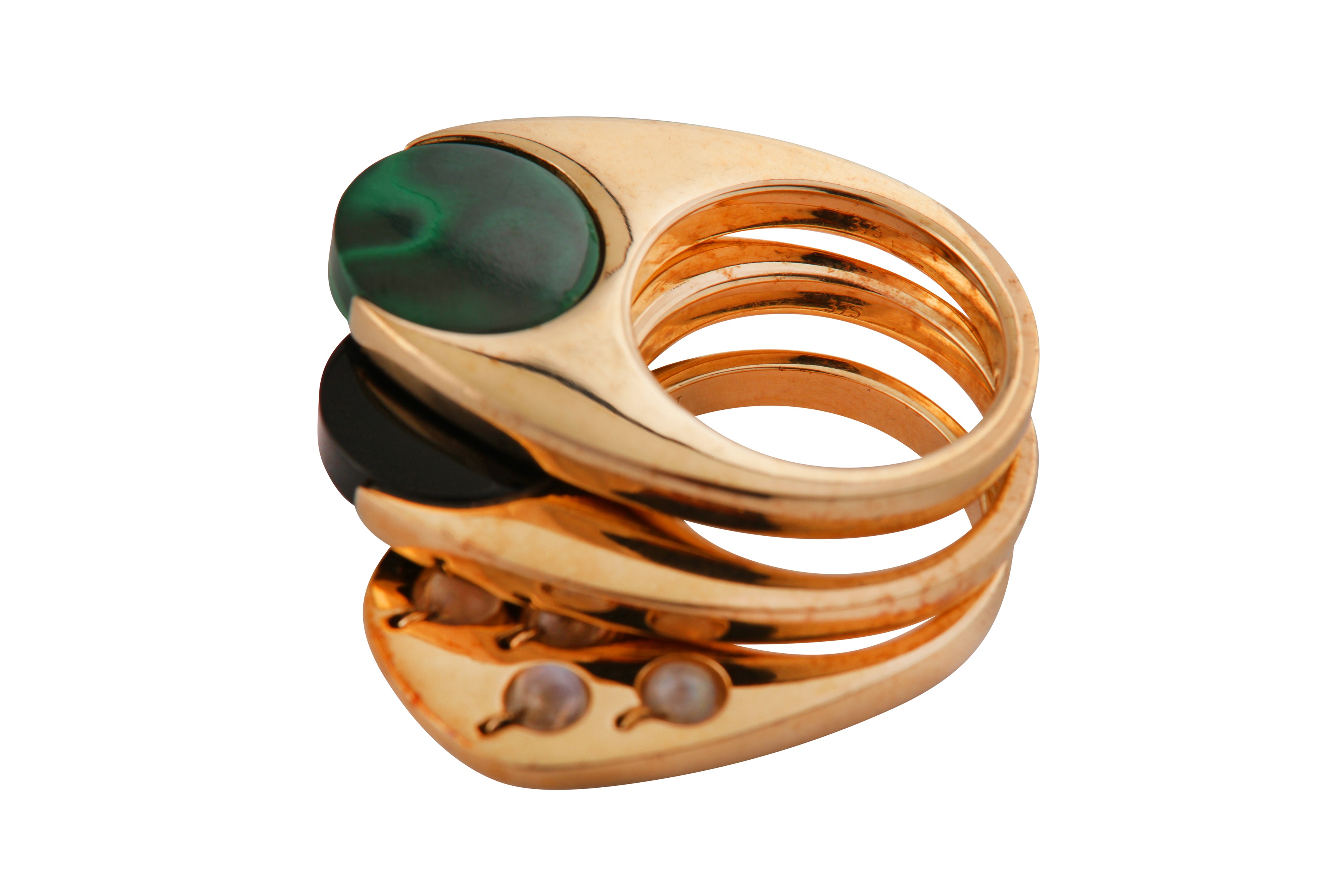 Lot 119 - Three dress rings