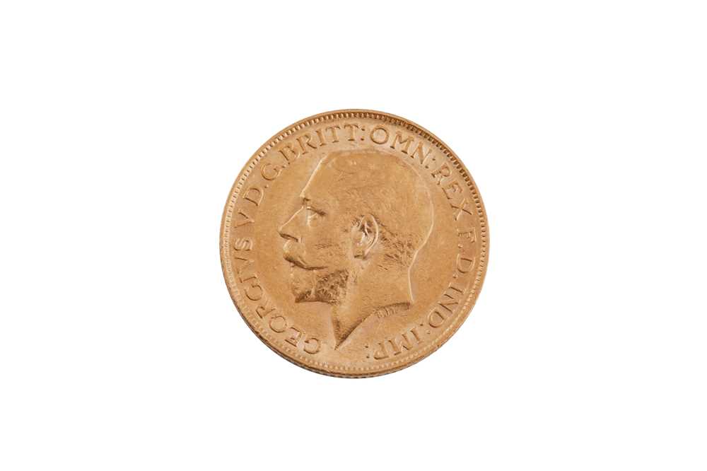 Lot 769 - A GEORGE V FULL GOLD SOVEREIGN, DATED 1912
