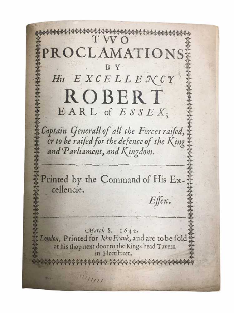 Lot 531 - c.17th. Pamphlets.