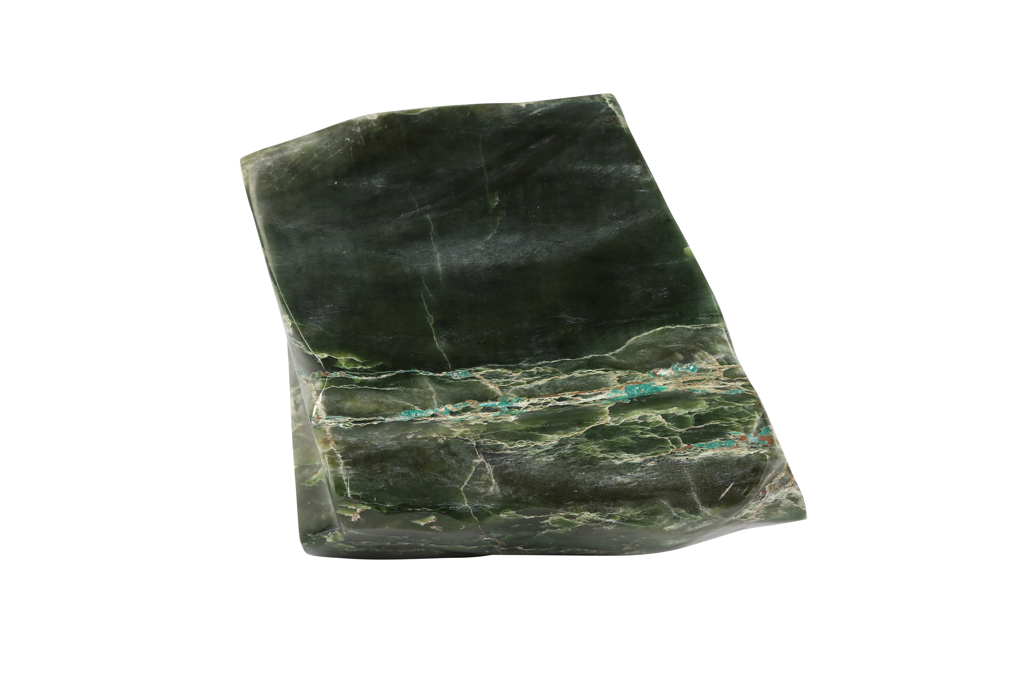 Lot 323 - AN EXCEPTIONALLY LARGE BOULDER OF POLISHED