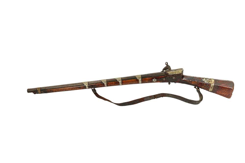 Lot 431 - TWO OTTOMAN TURKISH RIFLES (SHISHANA)