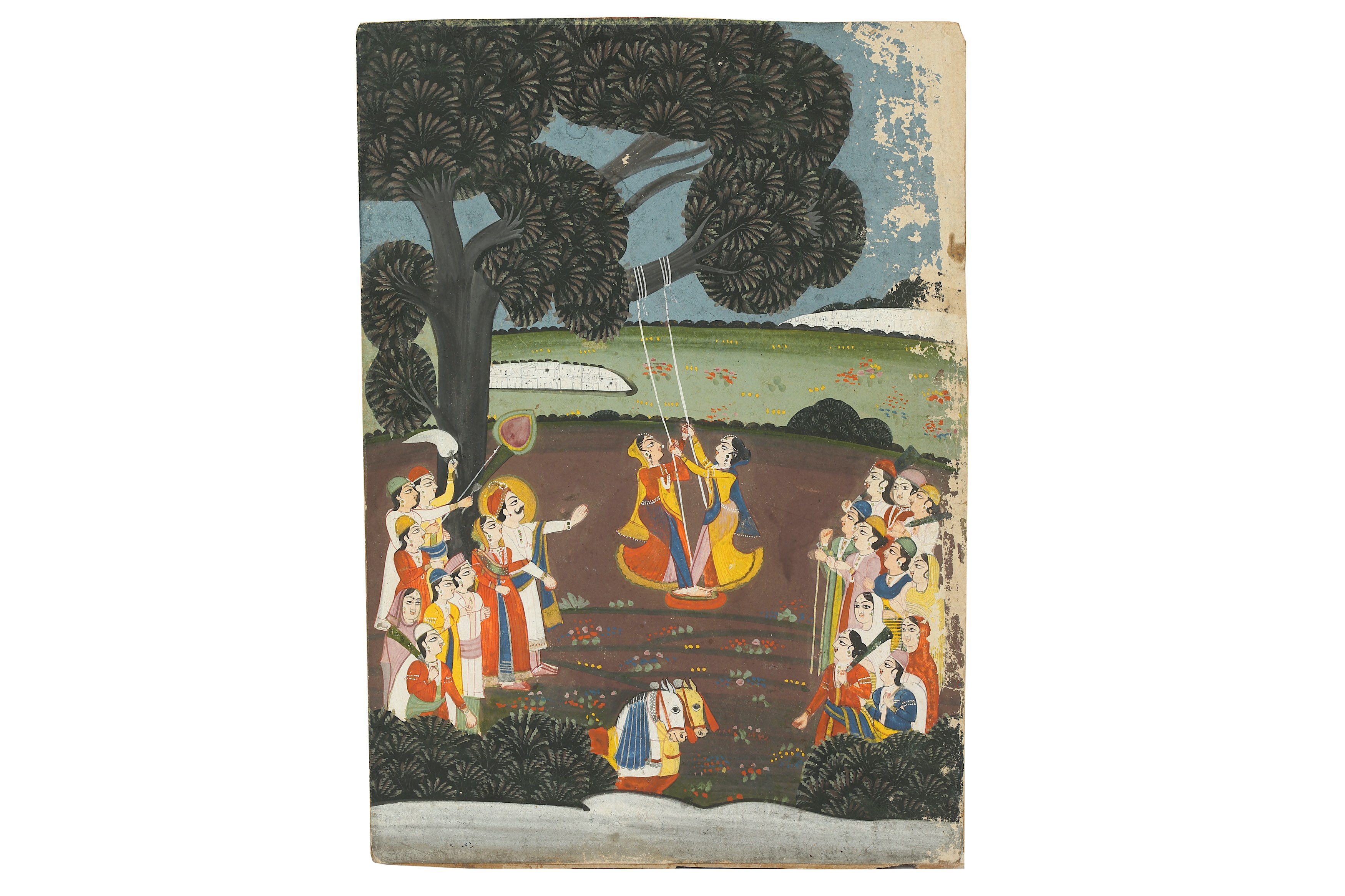 Lot 378 - AN ILLUSTRATION FROM A BARAMASA SERIES