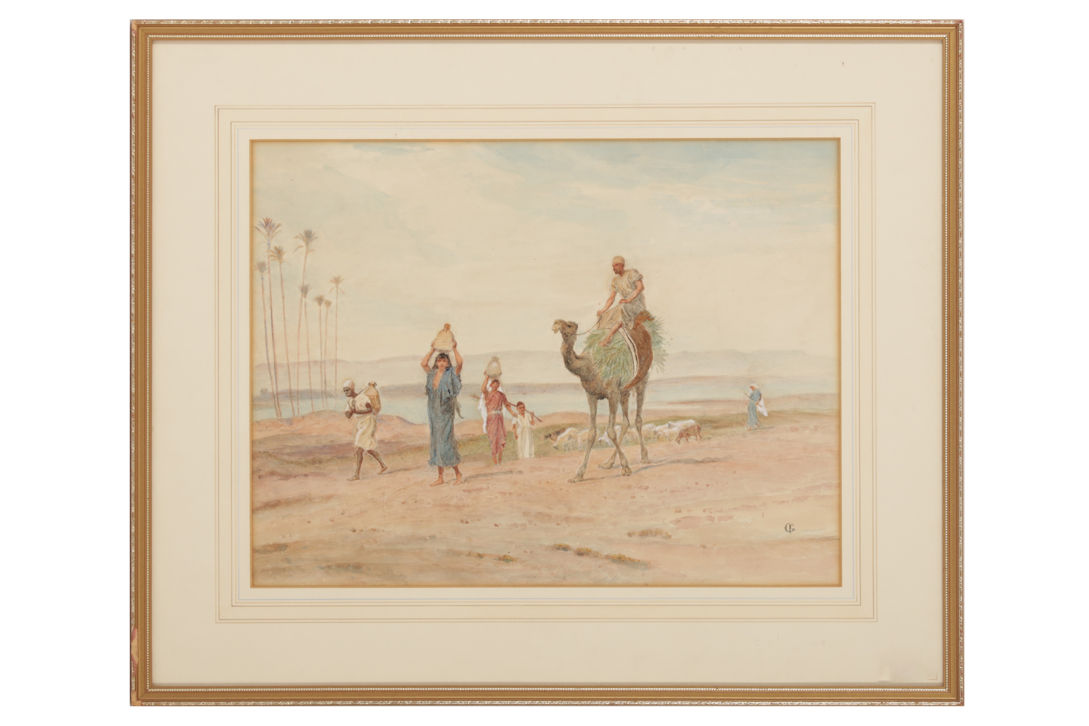 Lot 675 - FREDERICK GOODALL (BRITISH 1822-1904)