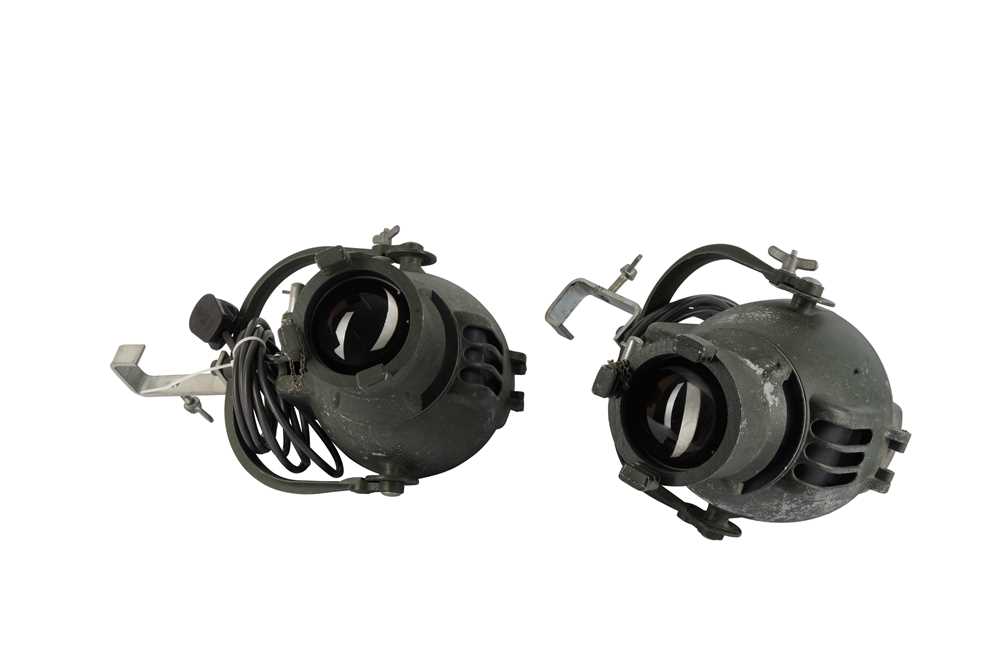 Lot 1083 - A PAIR OF STRAND ELECTRIC HANGING THEATRE
