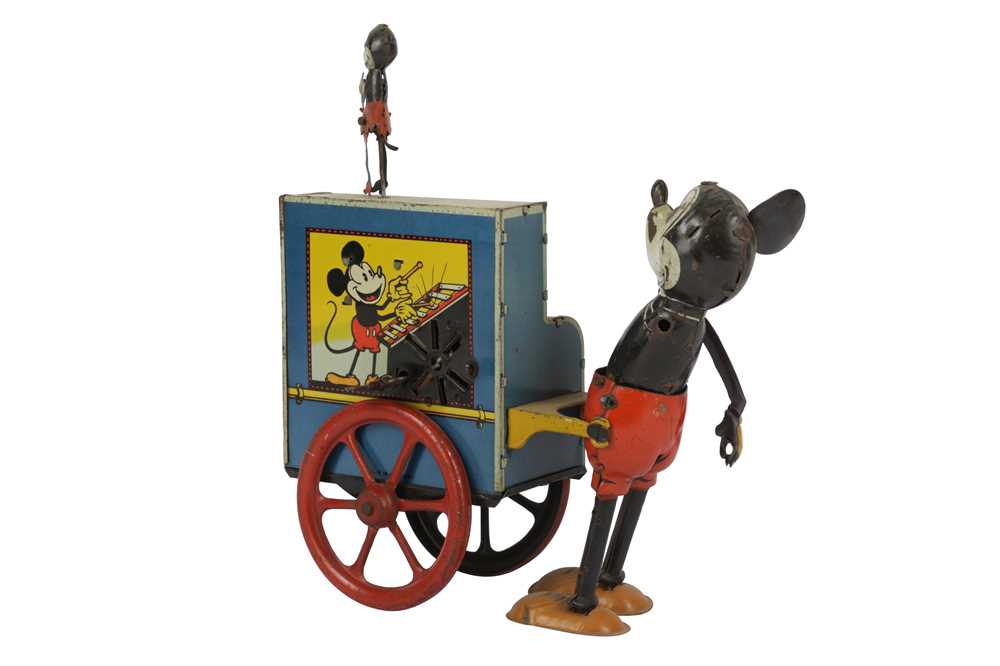 Lot 227 - A GERMAN DISTLER TIN PLATE MICKEY MOUSE