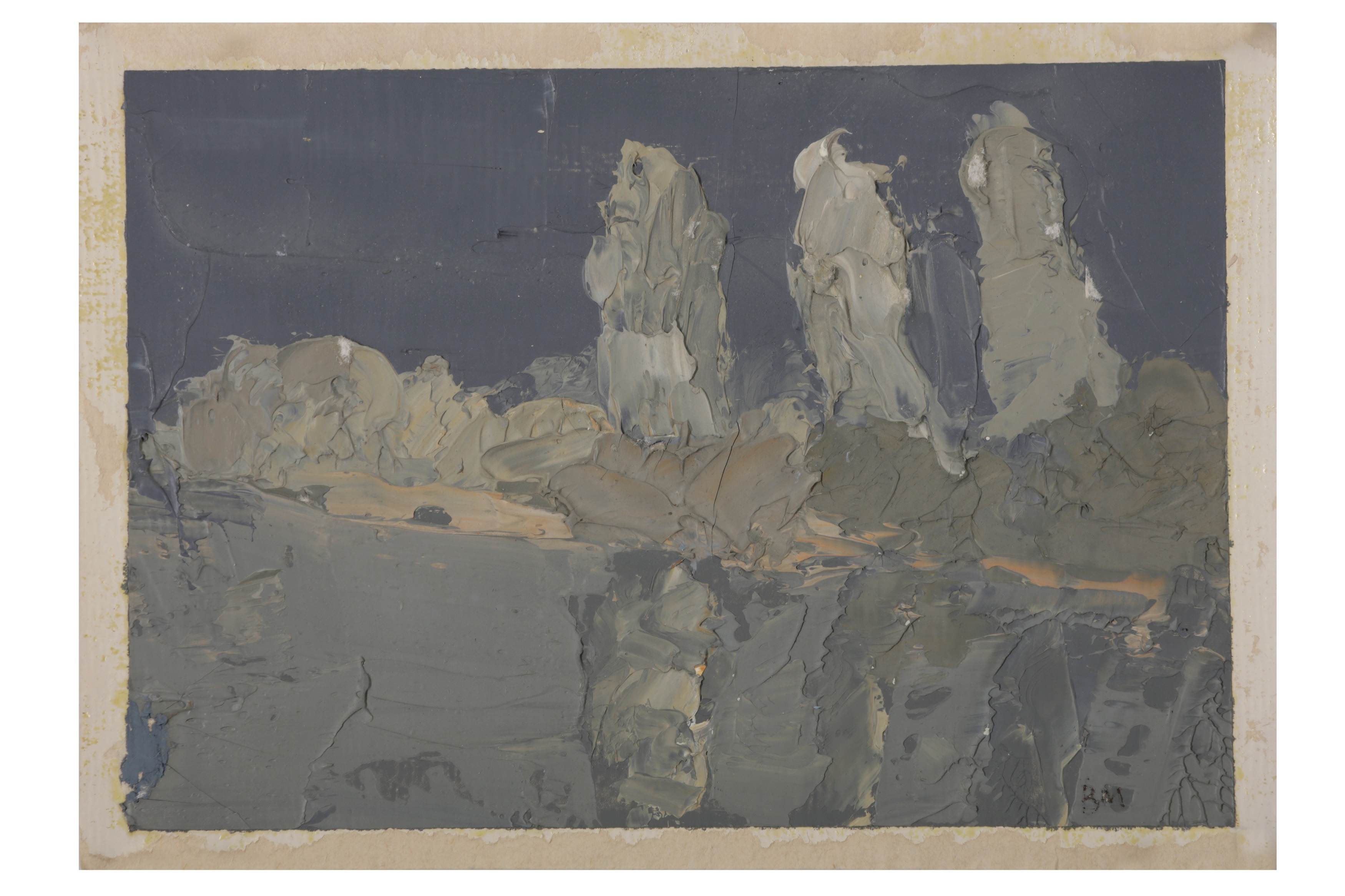 Lot 769 - BERNARD MYERS (1925-2007)