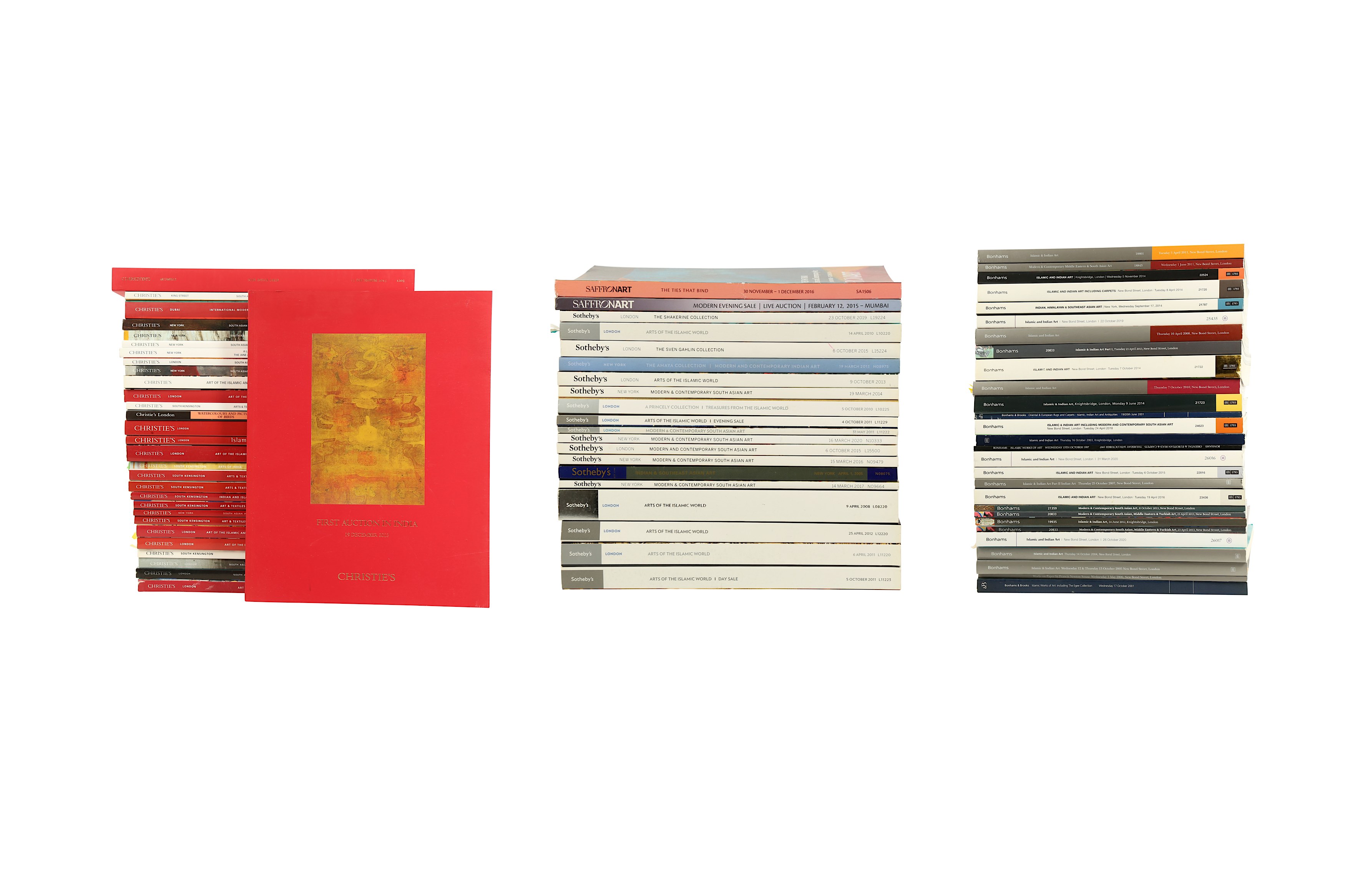 Lot 353 - A COLLECTION OF PAST AUCTION CATALOGUES