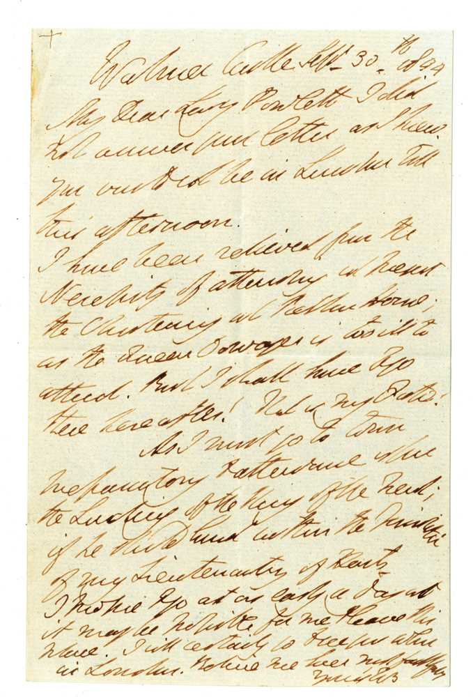 Lot 1143 - Wellington (Arthur Wellesley, Duke of)