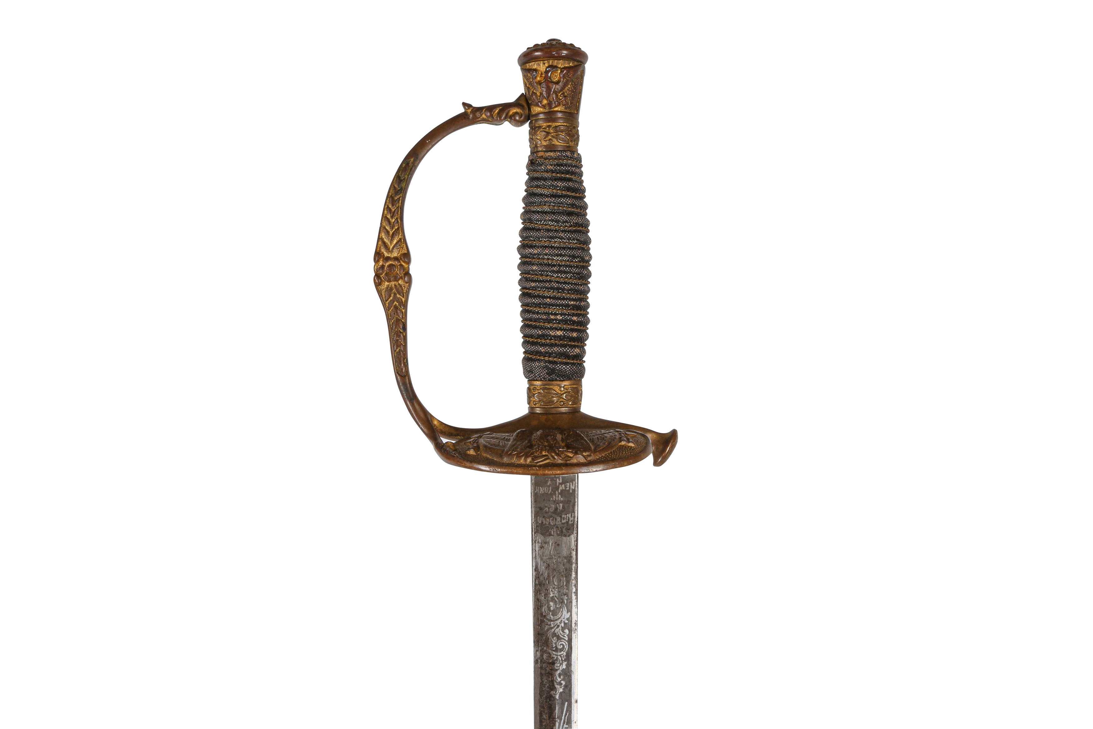 Lot 278 - AN AMERICAN CIVIL WAR UNION OFFICER'S SWORD