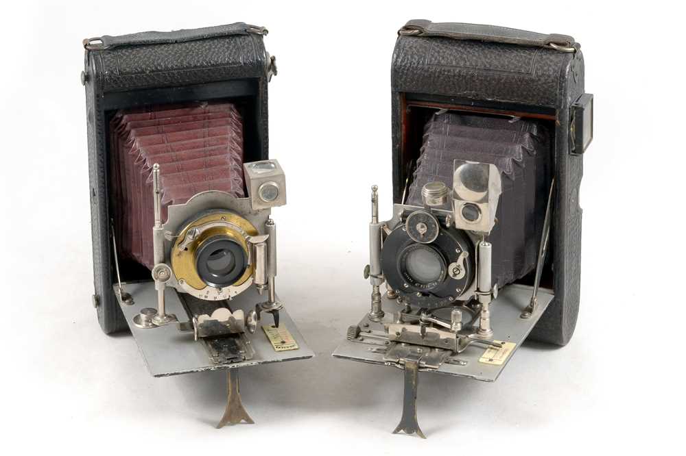 Lot 85 - Group of Seven Kodak & Other Red Bellows