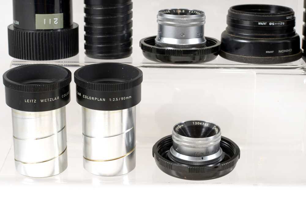 Lot 214 Group Of Projection Other Lenses lot-214-group-of-projection-other-lenses