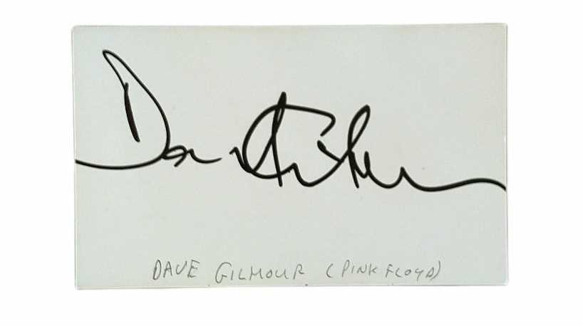 Lot 996 - Gilmour (David)