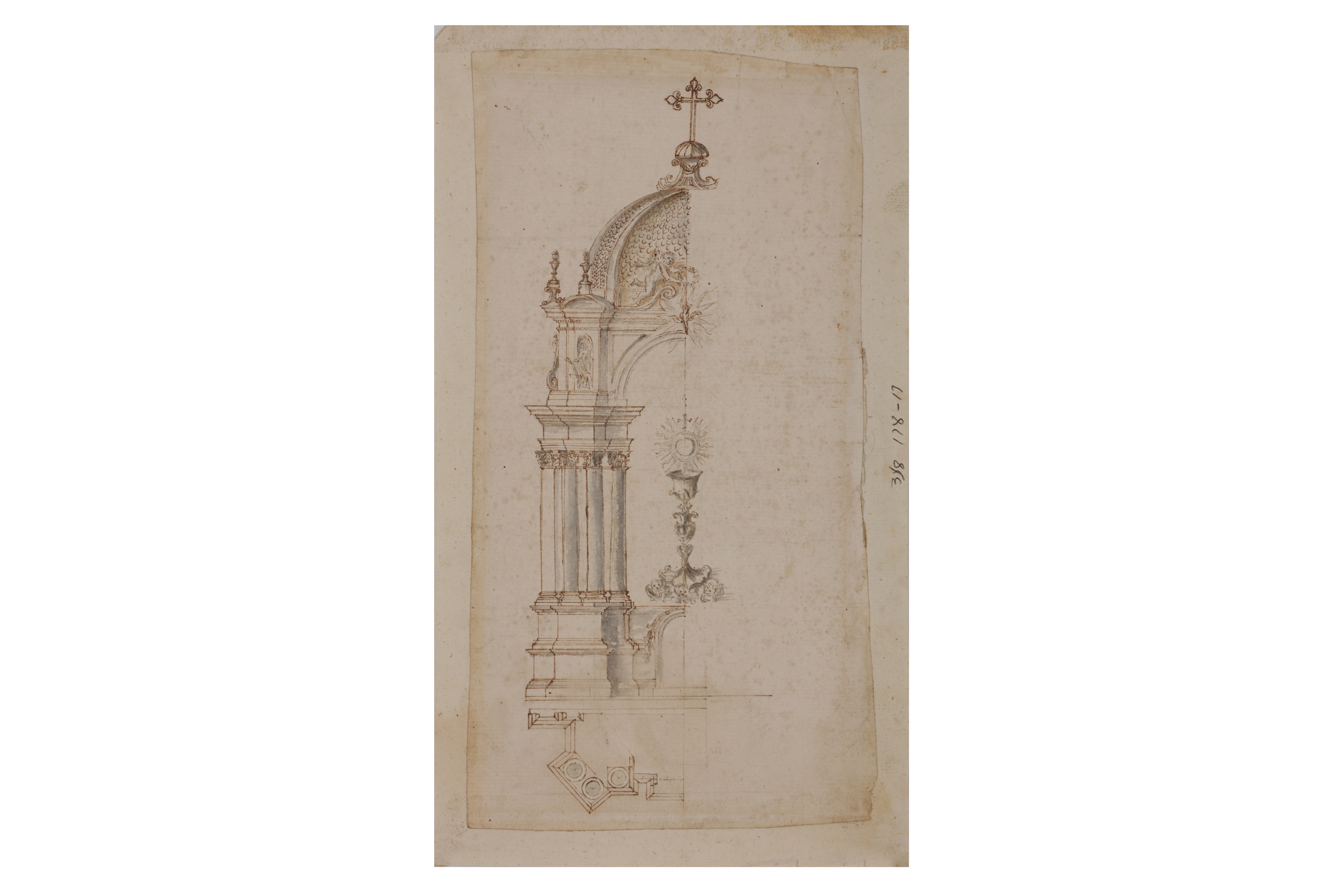 Lot 130 - ROMAN SCHOOL (18TH CENTURY)