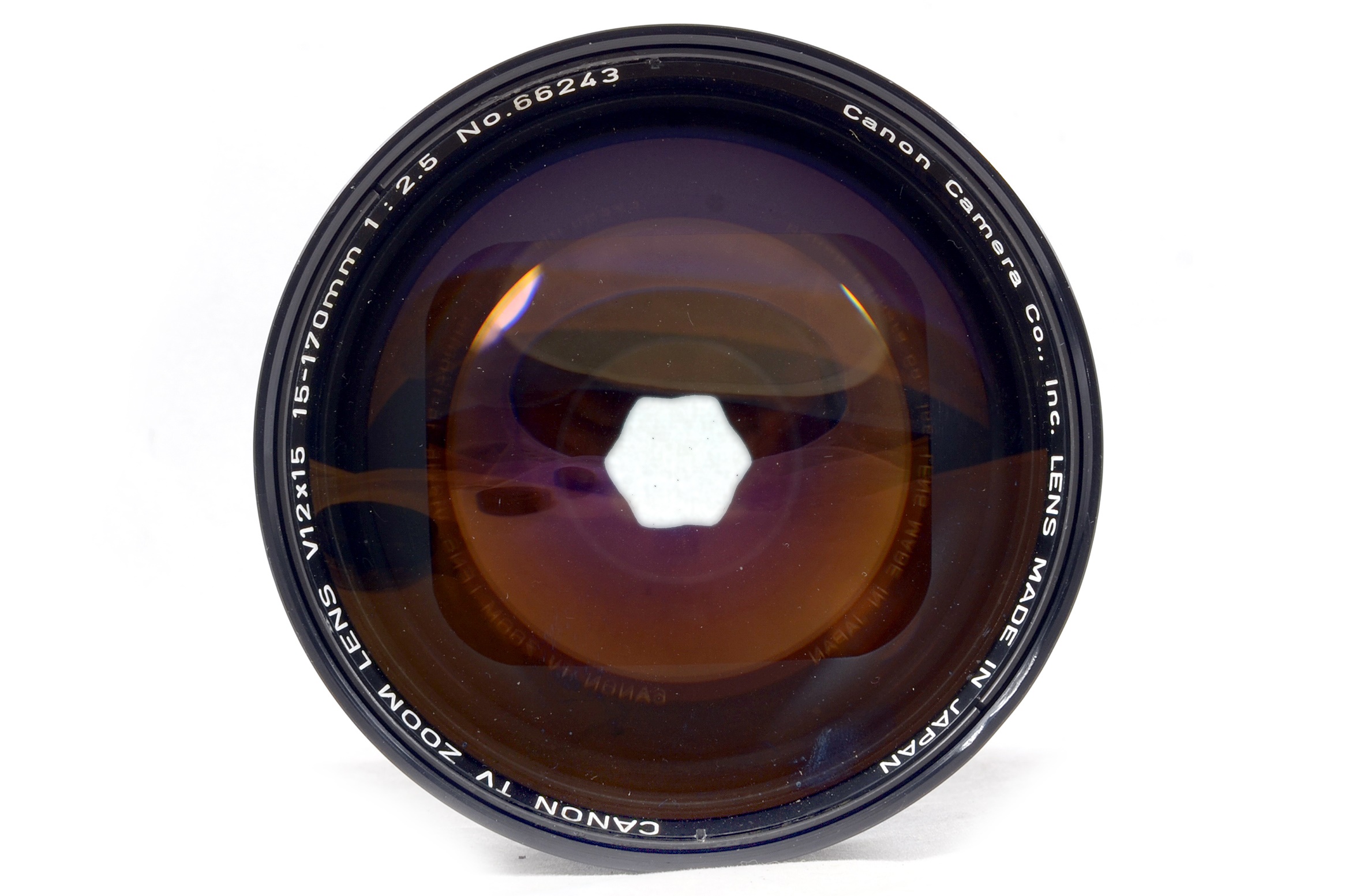 Lot 231 - FAST Canon V12X15 15-170mm f2.5 TV Cine Lens.