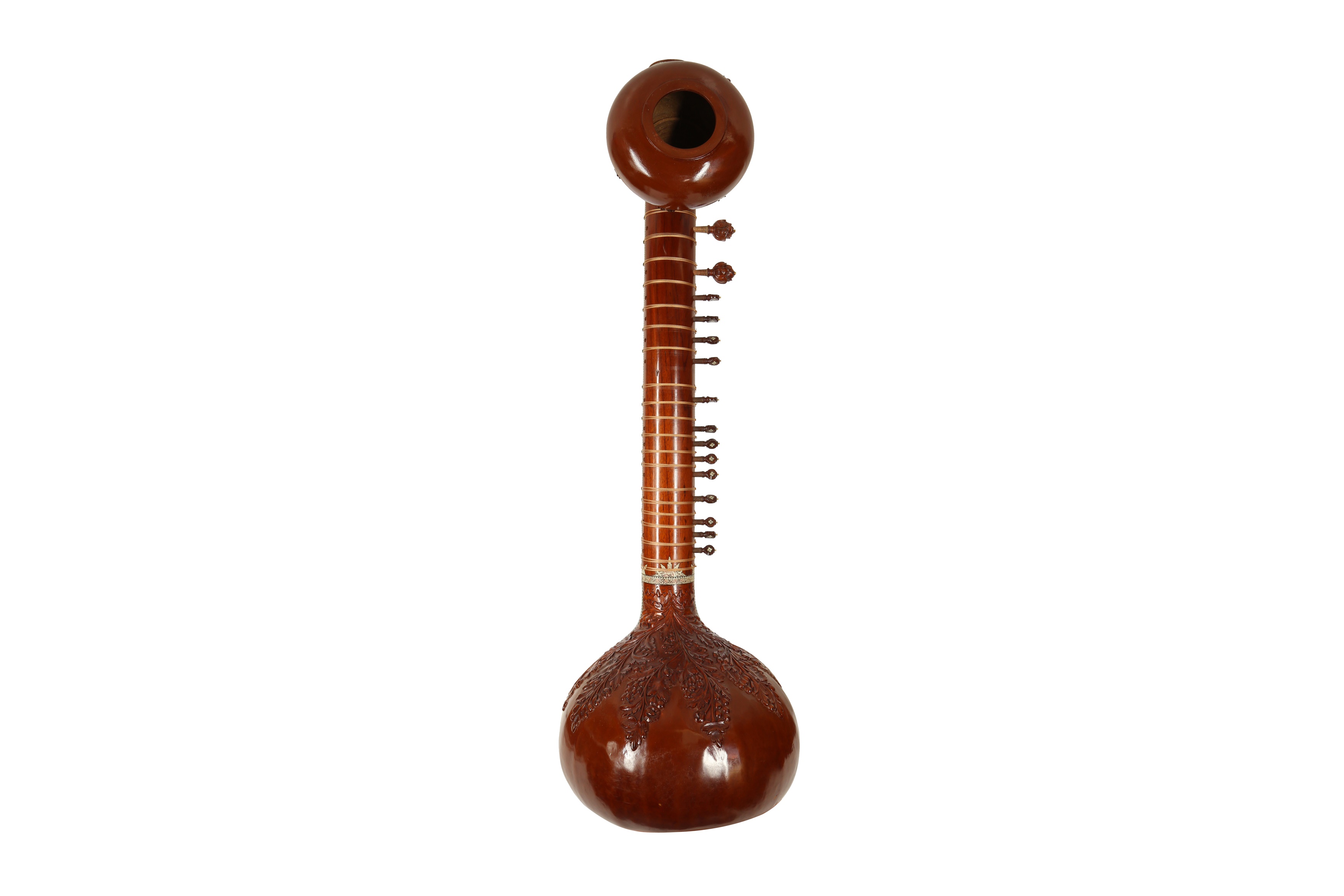 Lot 746 - AN ENSEMBLE OF SOUTH ASIAN INSTRUMENTS FROM