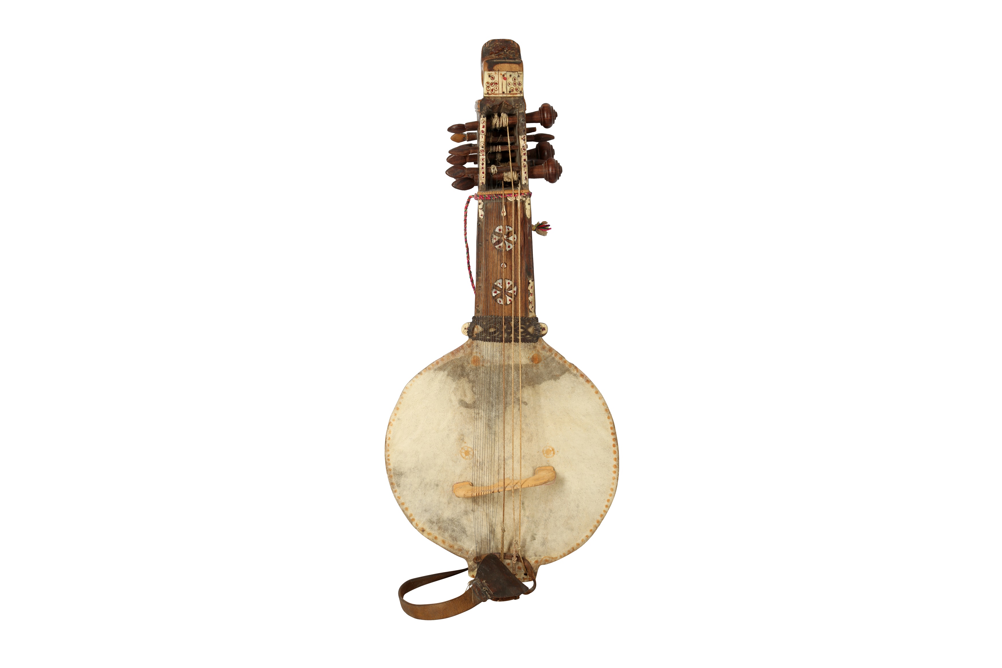 Lot 748 - AN ENSEMBLE OF SOUTH ASIAN INSTRUMENTS FROM