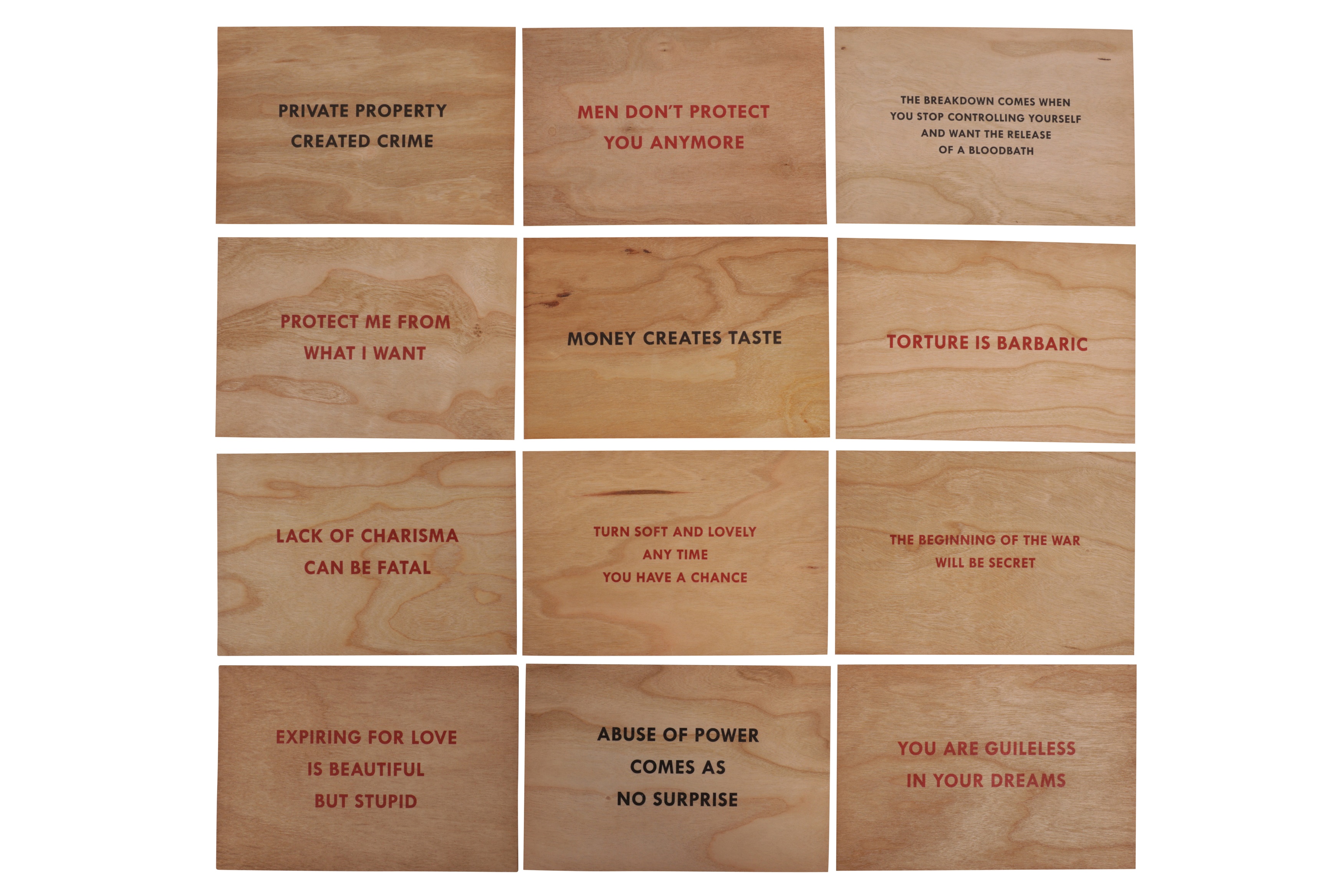 Lot 986 - JENNY HOLZER (AMERICAN B. 1950)