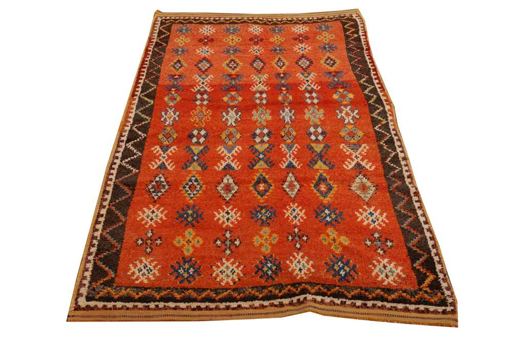 Lot 24 - A FINE MORROCAN CARPET