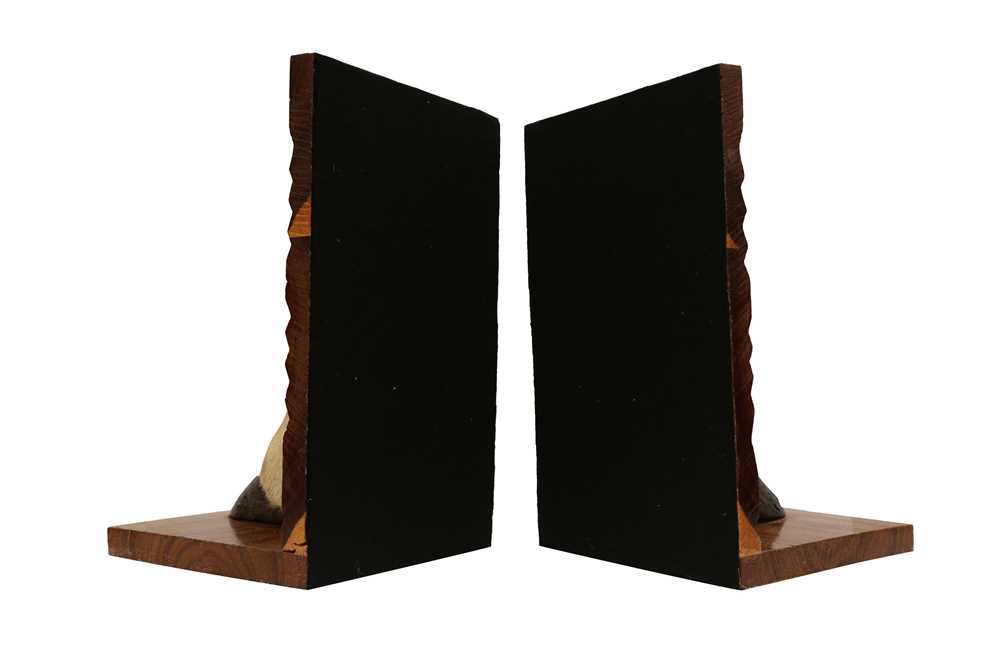 Lot 164 - TAXIDERMY: A PAIR OF GEMSBOK ORYX HOOF AND