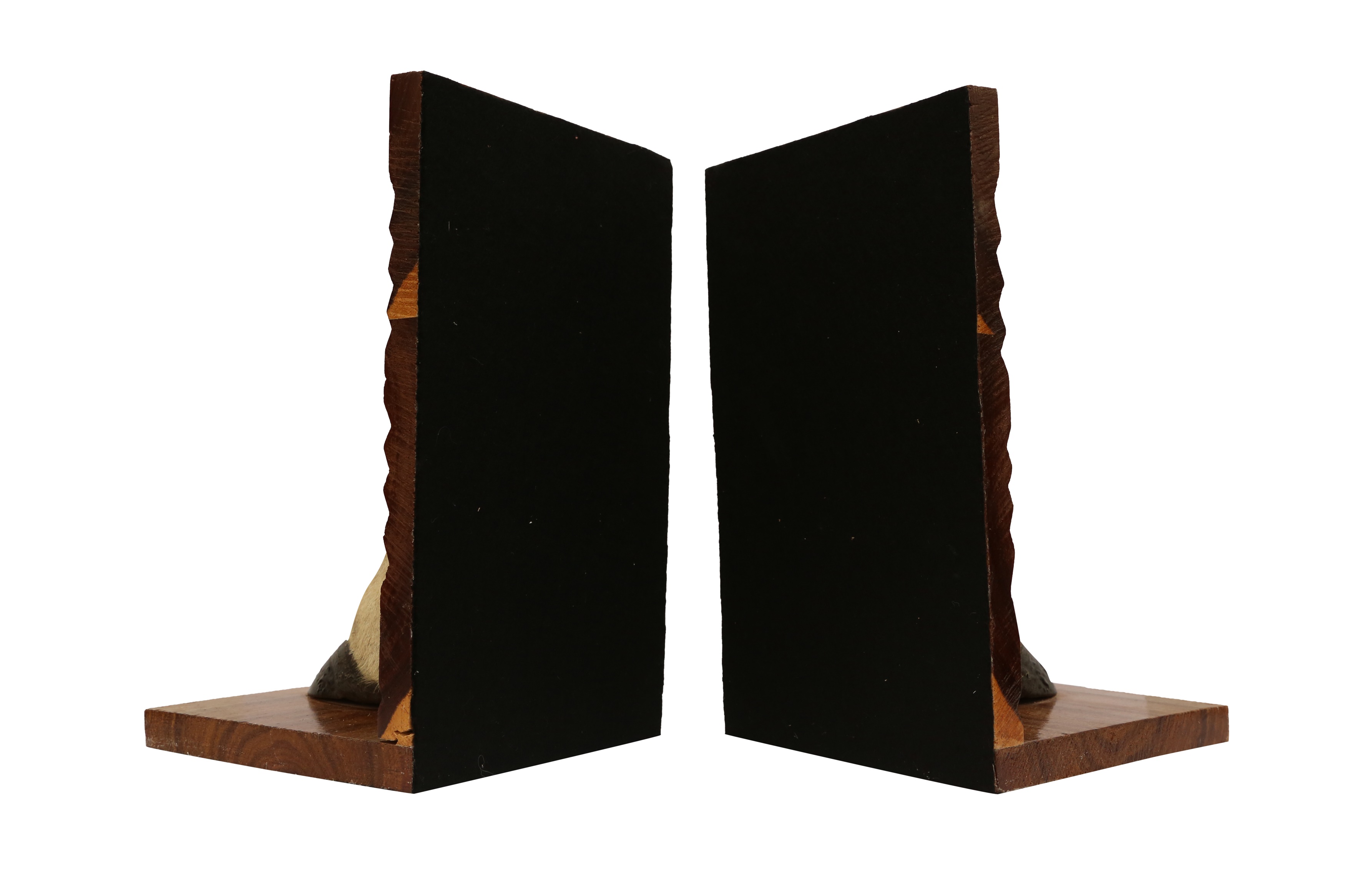 Lot 164 - TAXIDERMY: A PAIR OF GEMSBOK ORYX HOOF AND