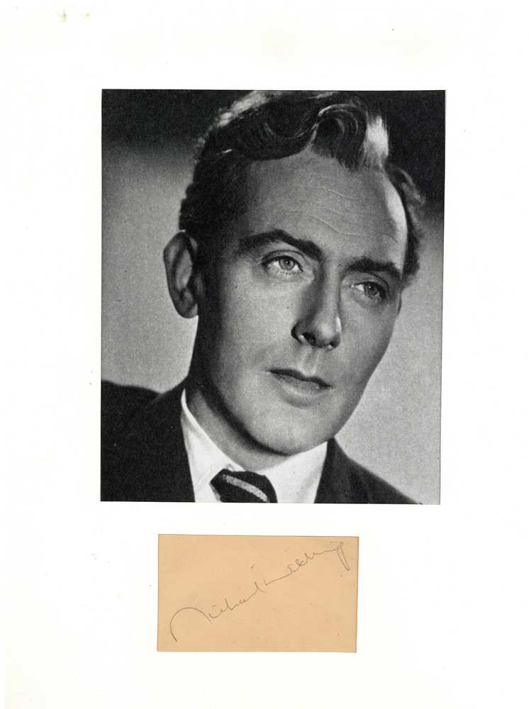 Lot 827 - Autograph Collection.- Actors