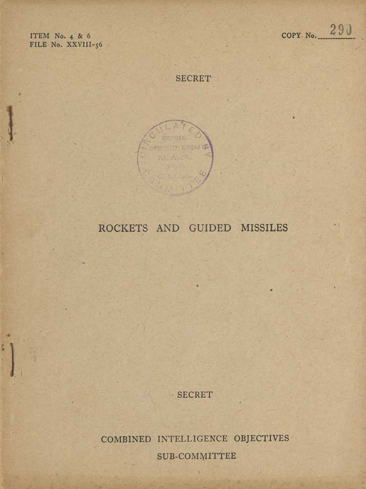 Lot 1243 - Secret Report