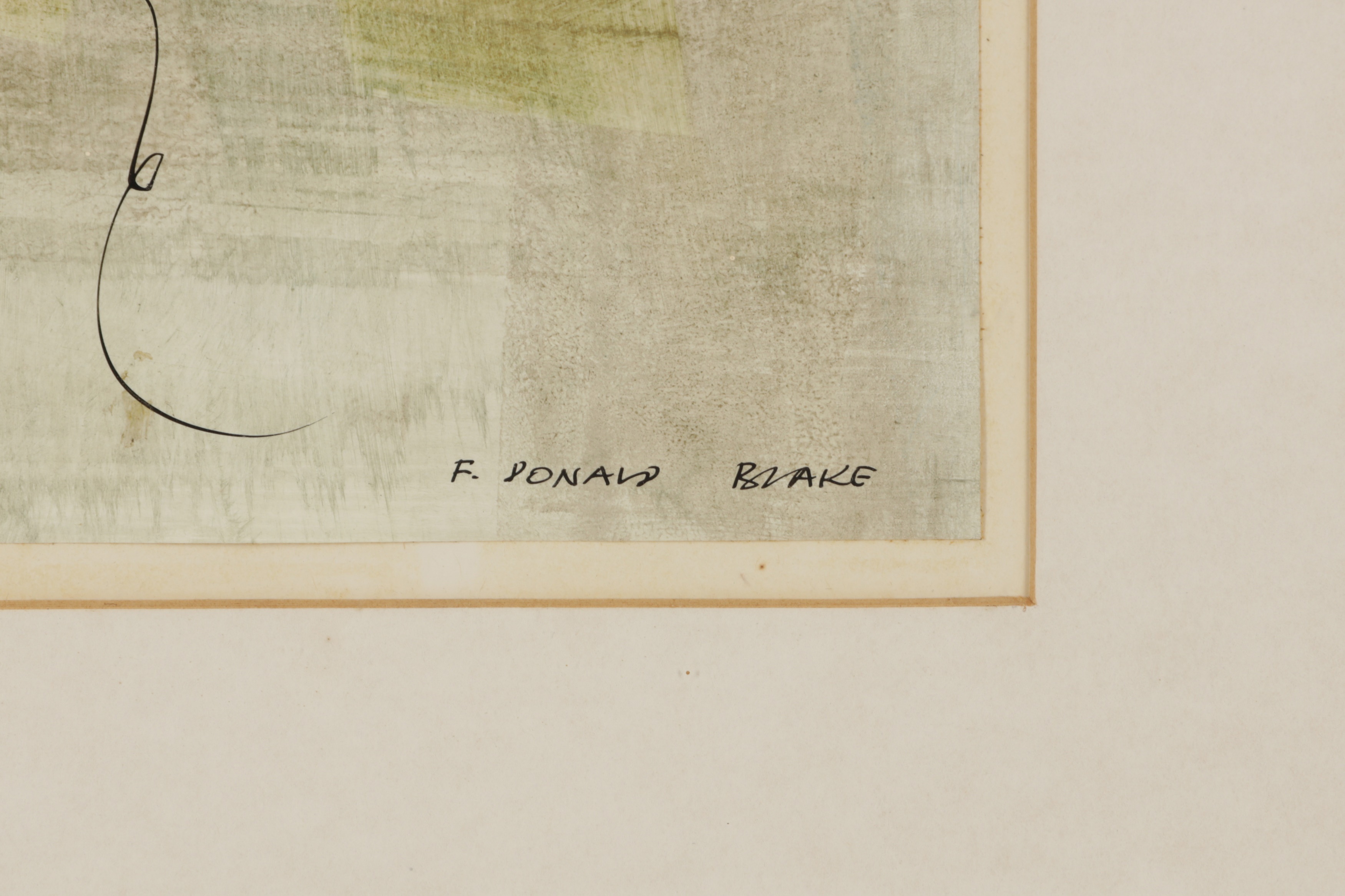 Lot 706 - FREDERICK DONALD BLAKE (SCOTTISH 1908-1997)