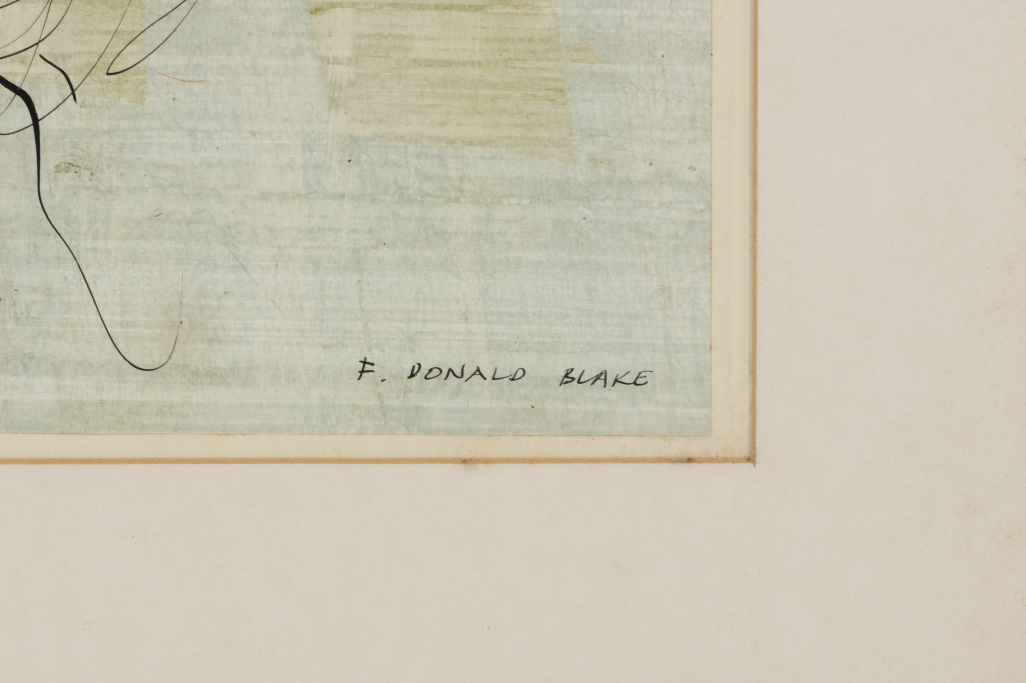 Lot 706 - FREDERICK DONALD BLAKE (SCOTTISH 1908-1997)