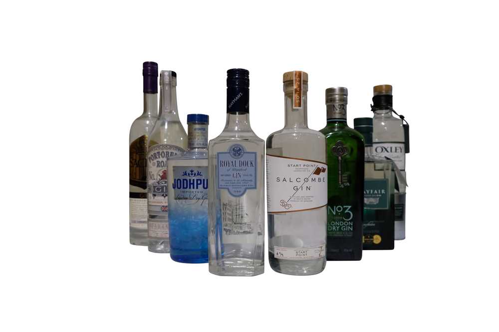 Lot 189 - Rich English Gin Selection
