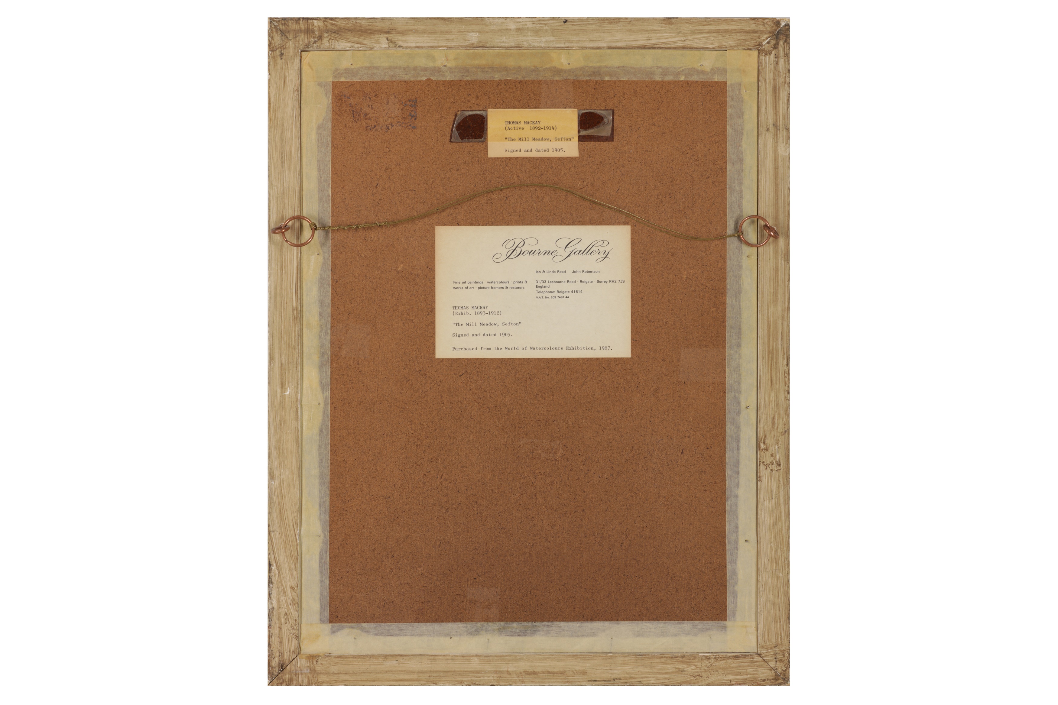 Lot 760 - THOMAS MACKAY (BRITISH 1851-1909)