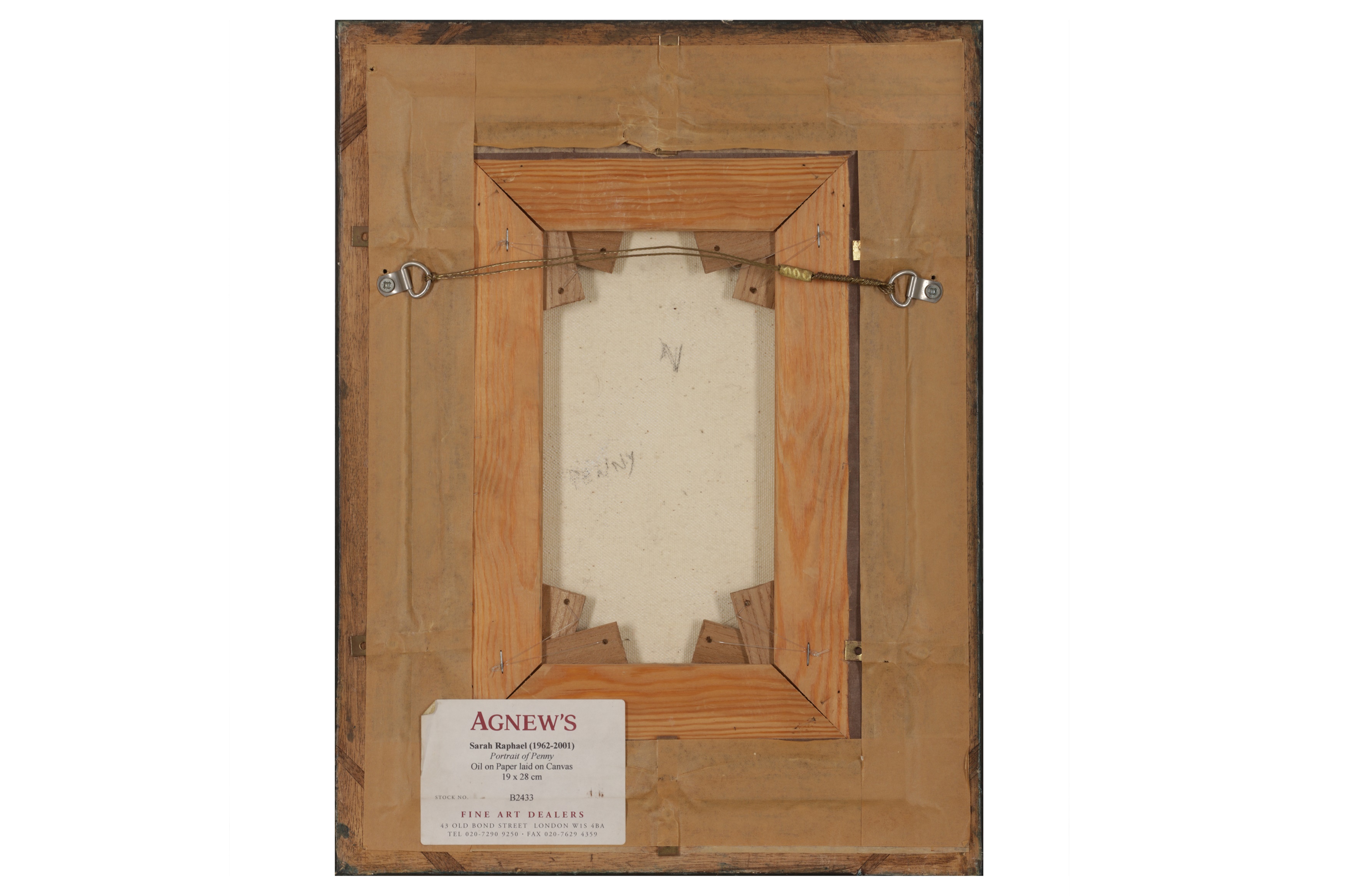 Lot 852 - SARAH RAPHAEL (1962-2001)