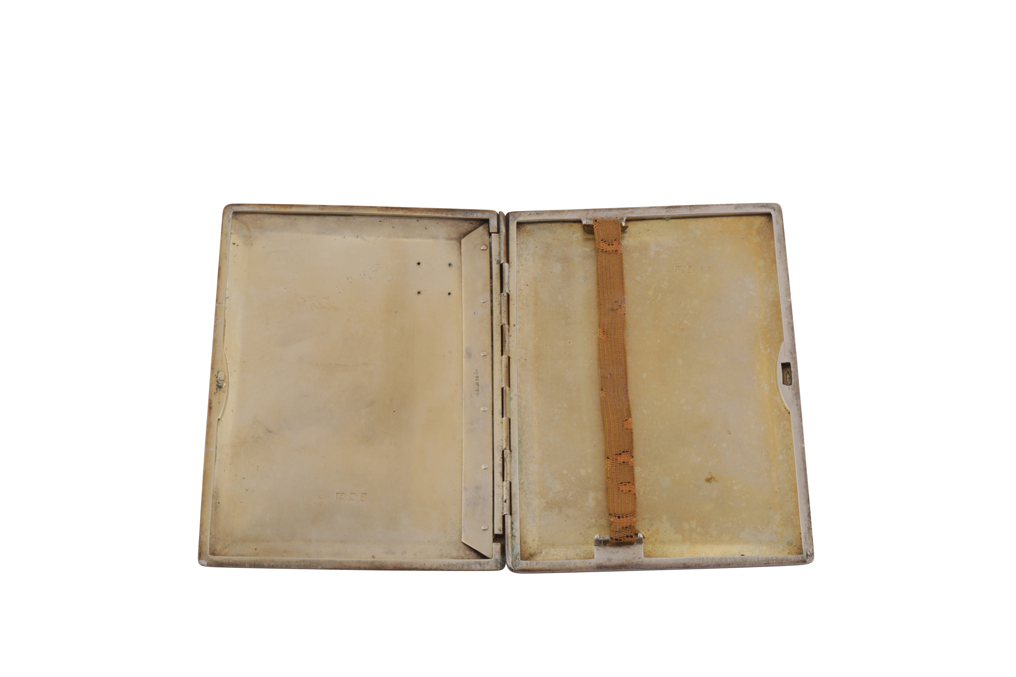 Lot 161 - A GEORGE V STERLING SILVER ART DECO