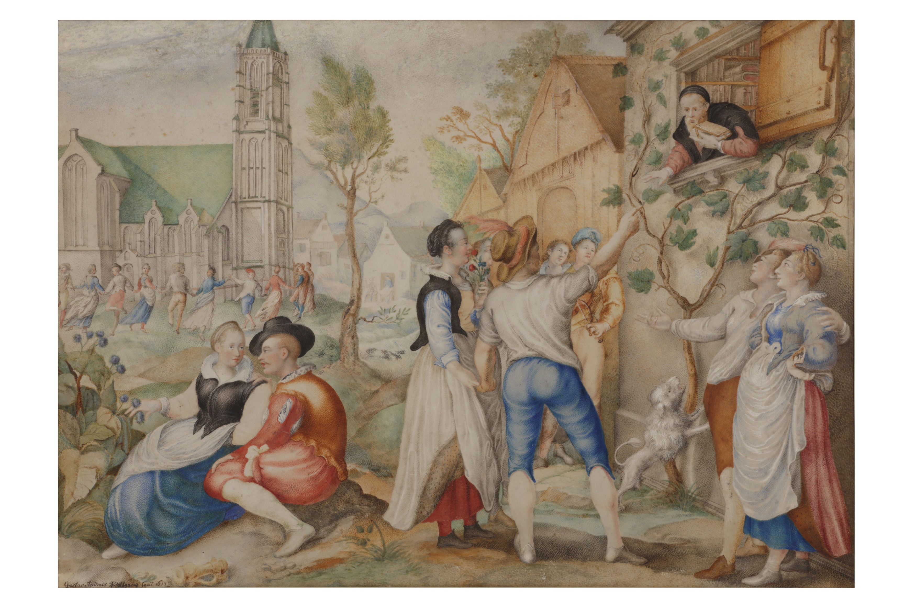 Lot 51 - FLEMISH SCHOOL (17TH CENTURY)