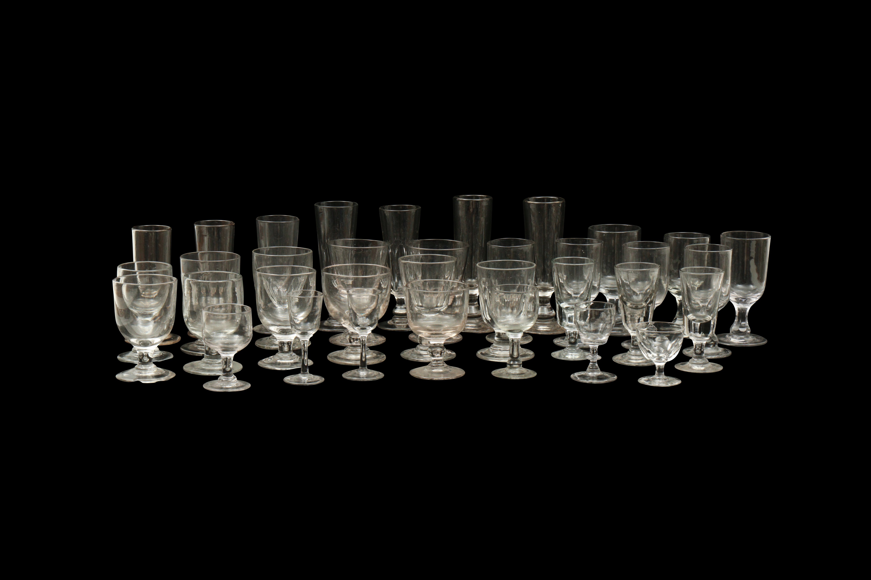Lot 211 A Large Collection Of 19th Century Drinking