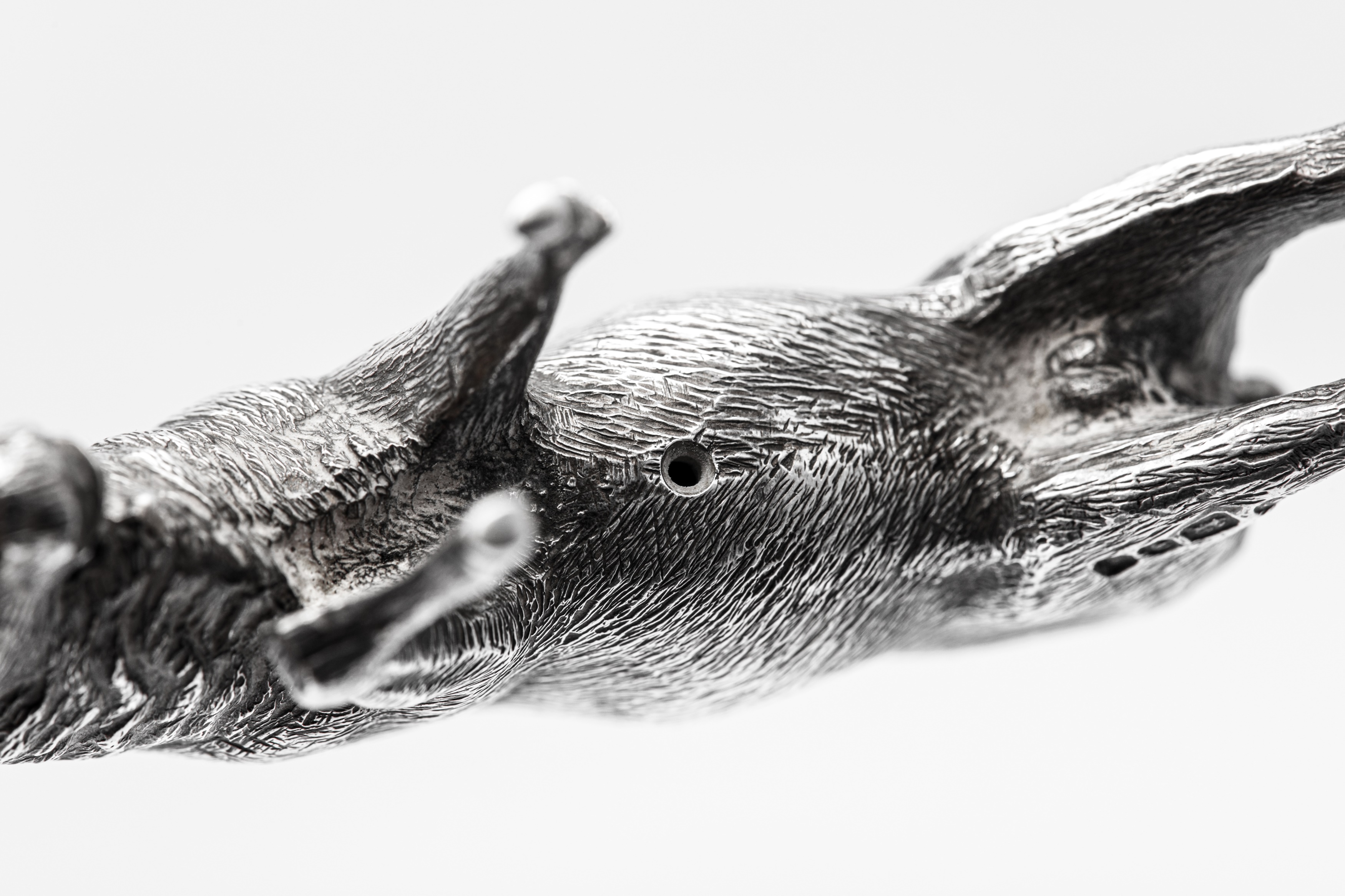 Lot 33 - An Elizabeth II sterling silver cast model of