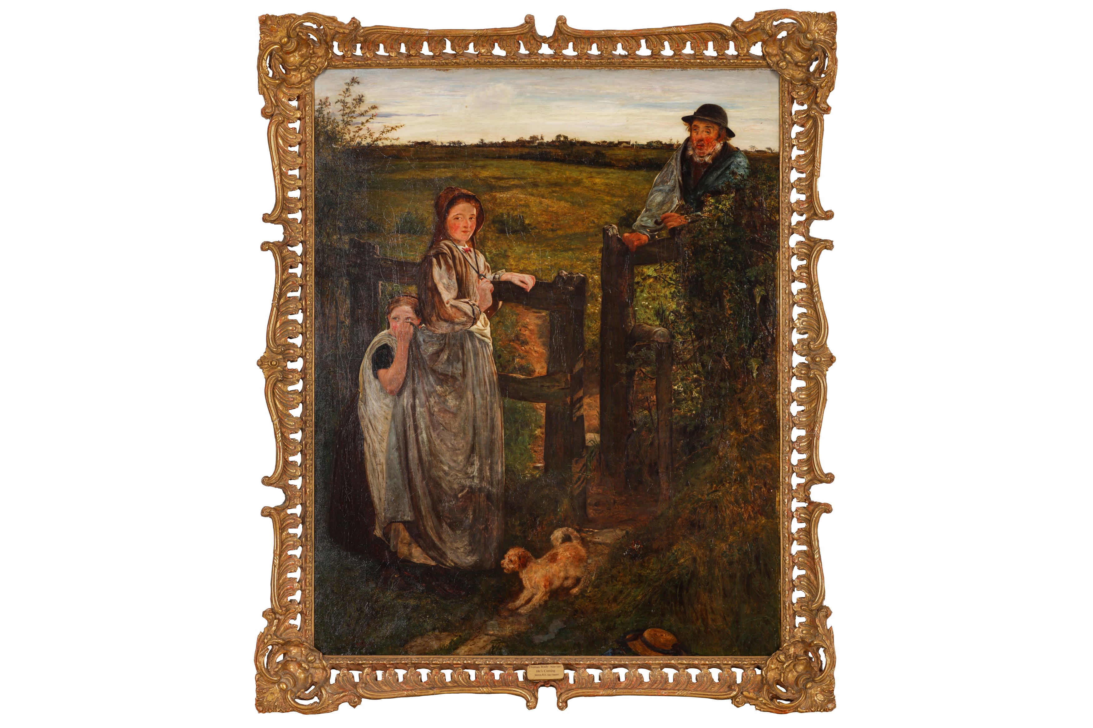 Lot 107 - THOMAS WADE (BRITISH 1828-1891)