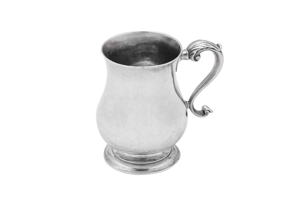 Lot 359 - A rare mid-18th American Colonial silver