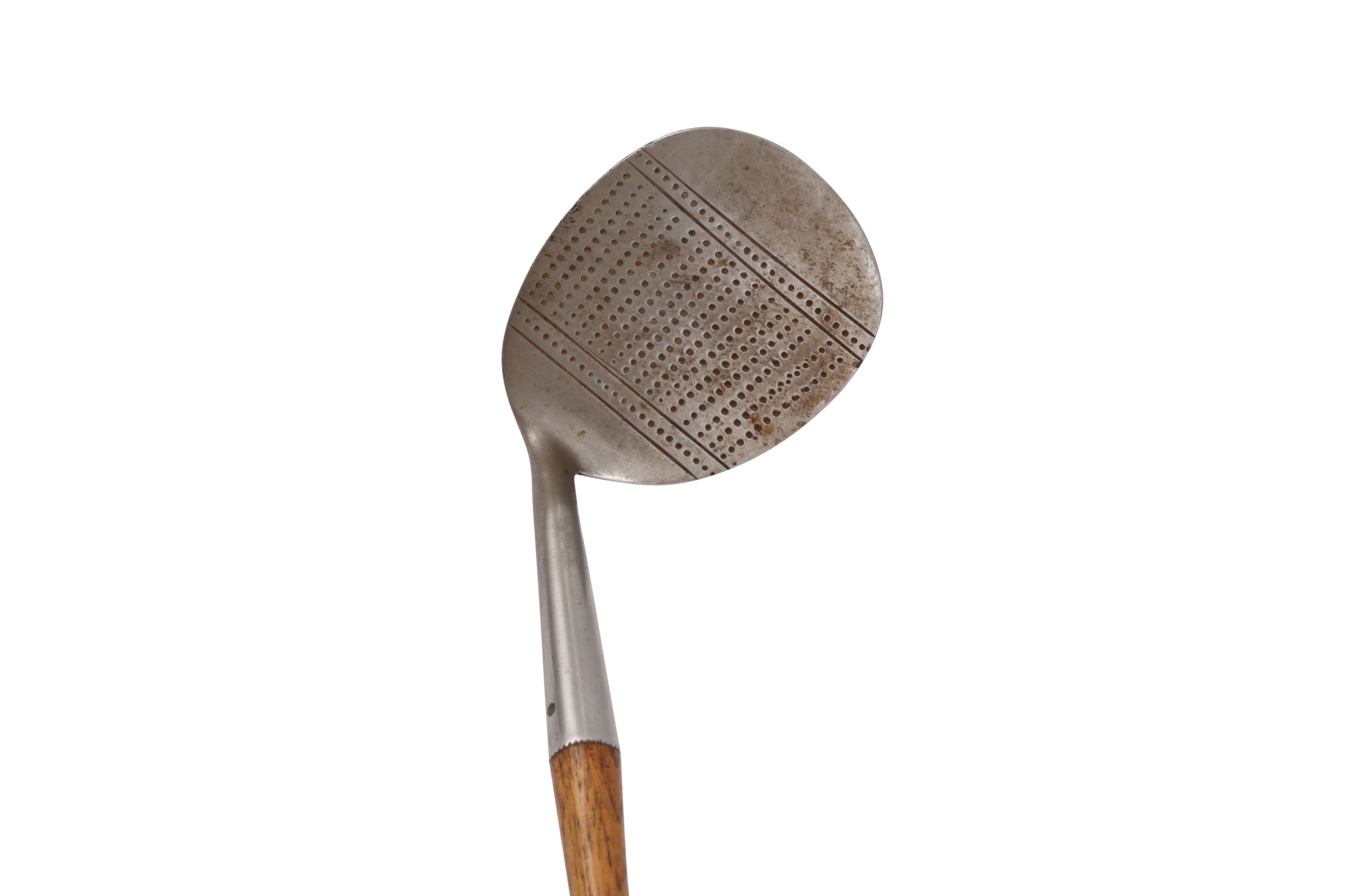 Lot 358 - A MAMMOTH NIBLICK GOLF CLUB, EARLY 20TH