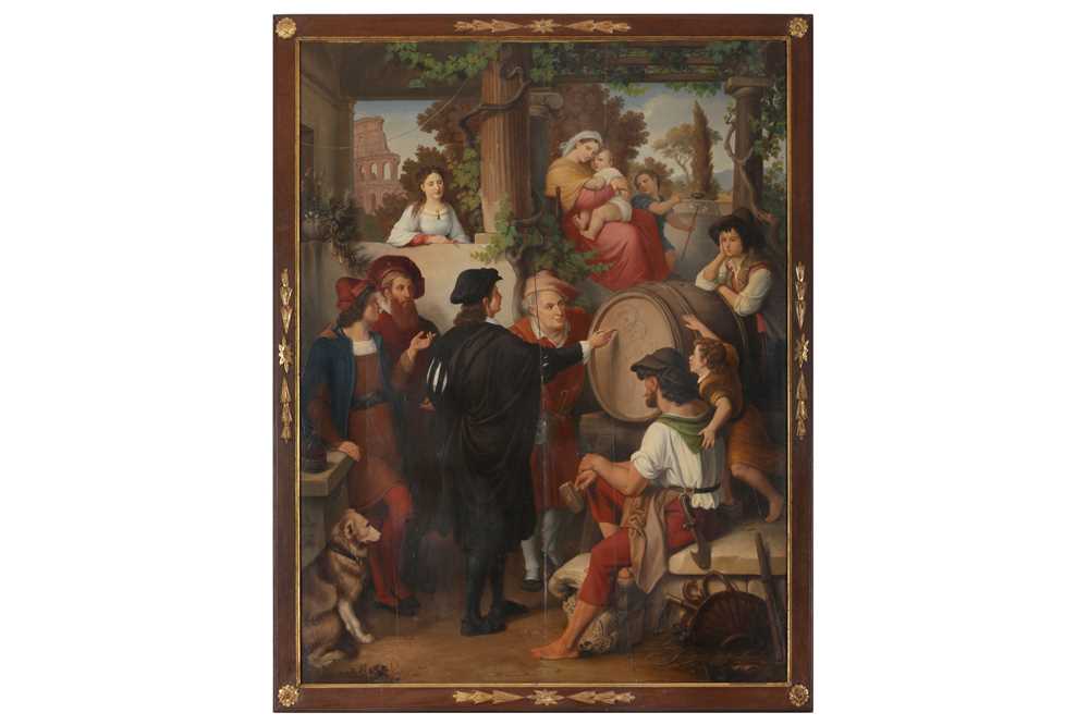 Lot 67 - JOHANN MICHAEL WITTMER (GERMAN 1802-1880)